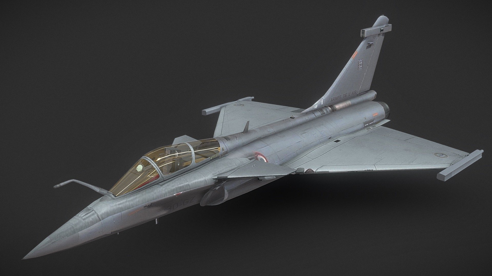 Dassault Rafale - Download Free 3D model by andertan [fabb847] - Sketchfab