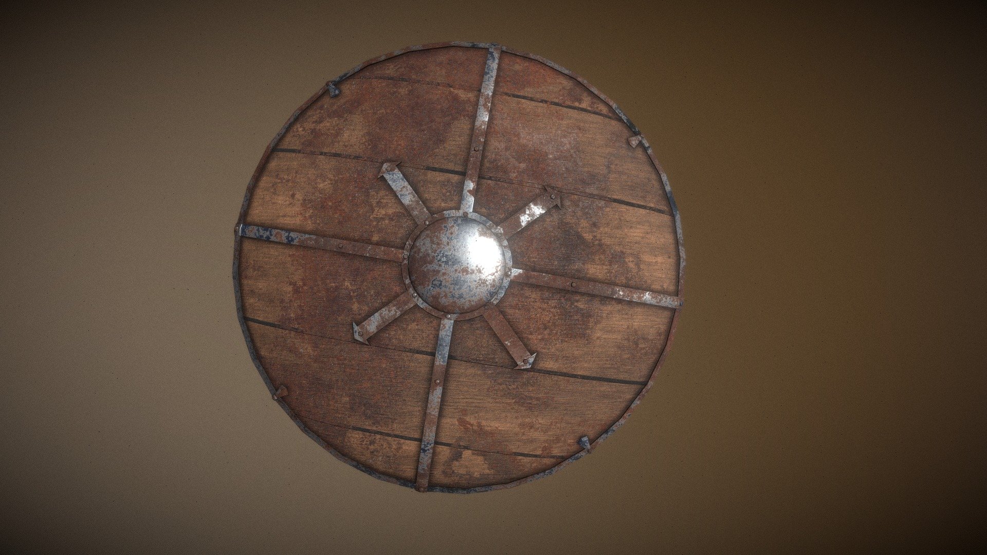 Viking shield - 3D model by Alexandre Correia (@Alexouman) [fabbba3 ...