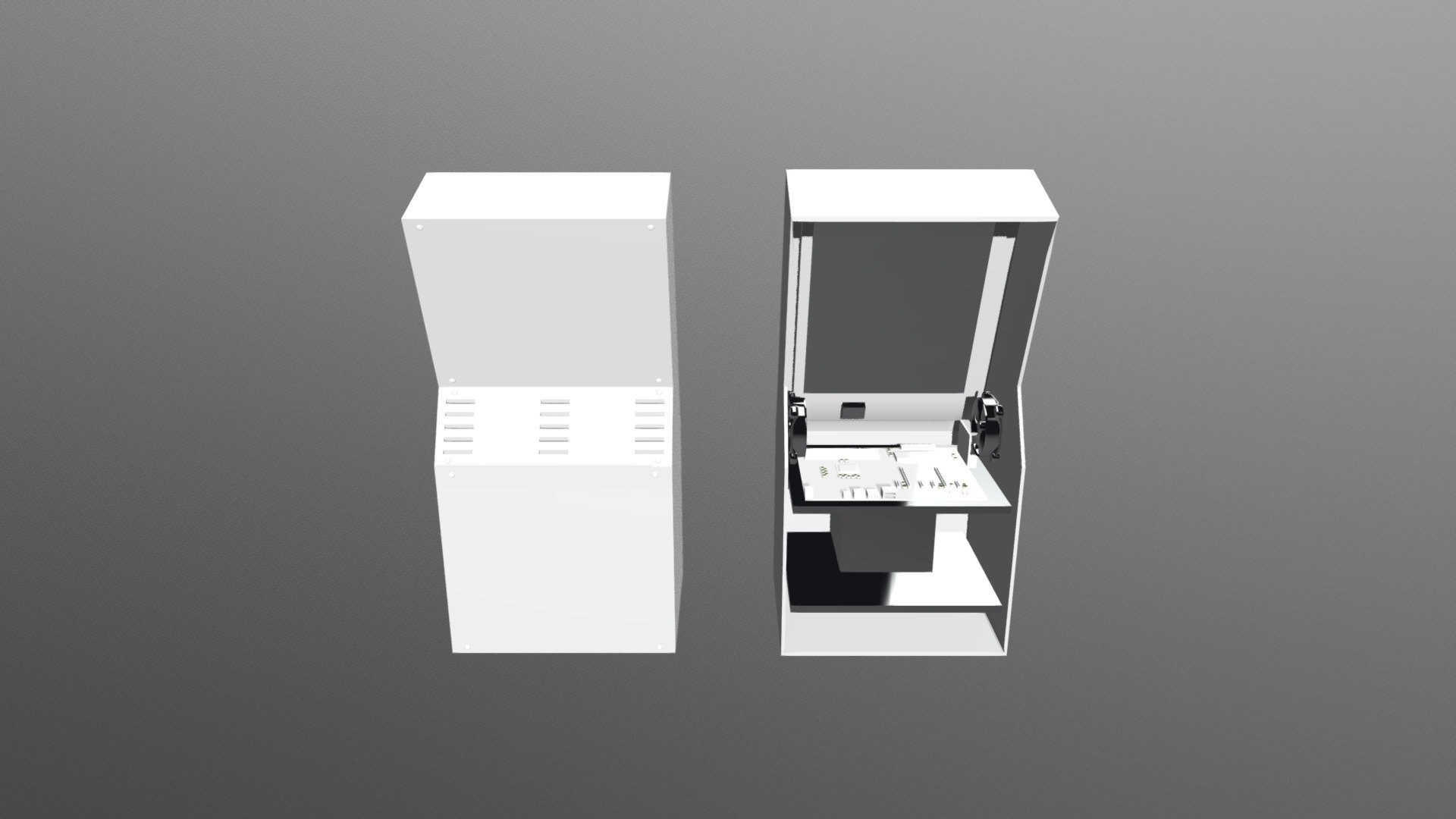 Ticket Printing Solution - 3D model by PDC [fabc414] - Sketchfab