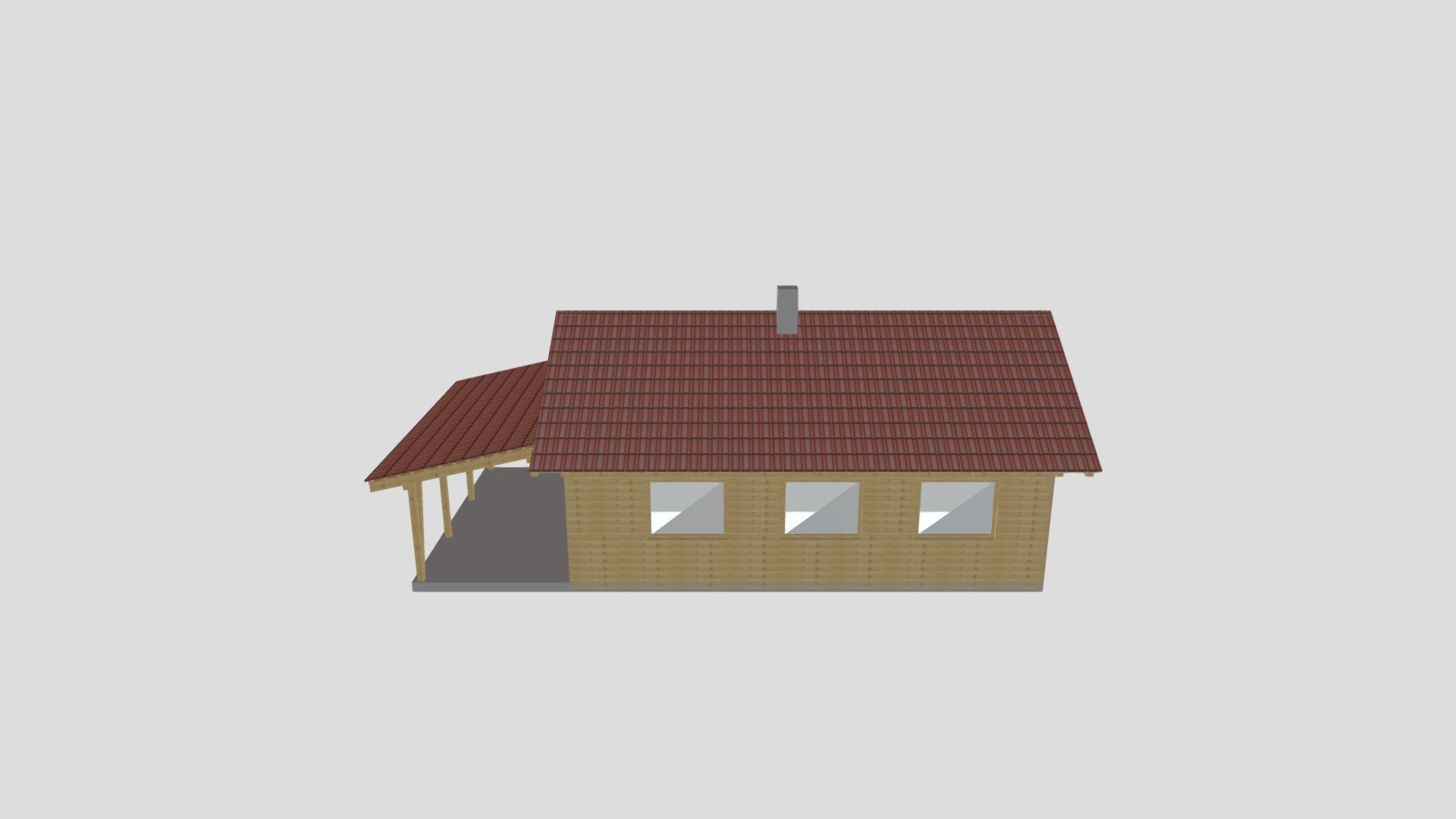 Chata Bystriansky - 3D model by rodak [fabcc3c] - Sketchfab