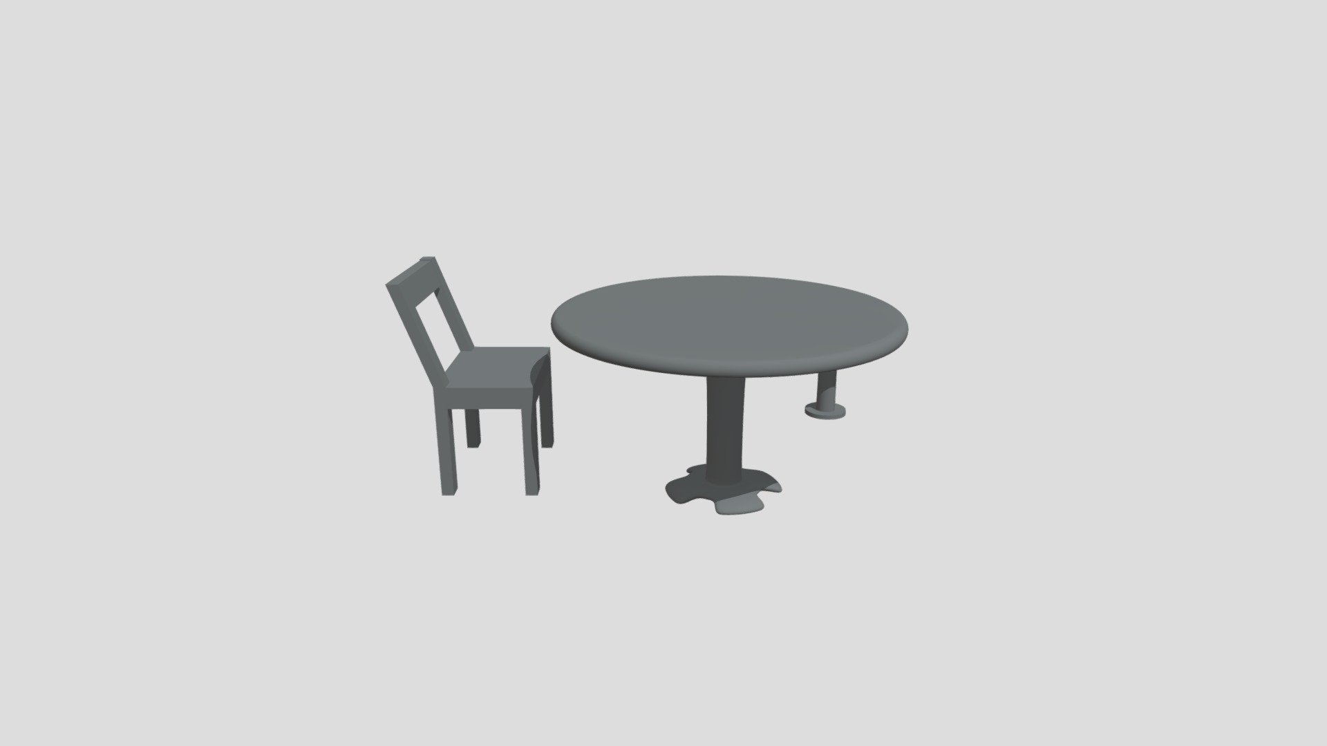 ban ghe_fbx - 3D model by Bui_Mai [fac2736] - Sketchfab
