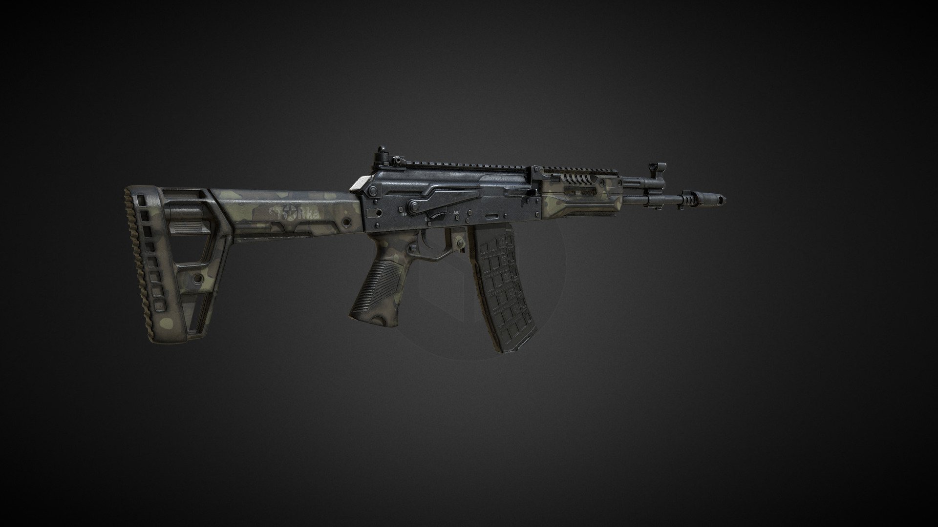 AK-12 - 3D model by MSta (@MSta-starka) [fac294d] - Sketchfab