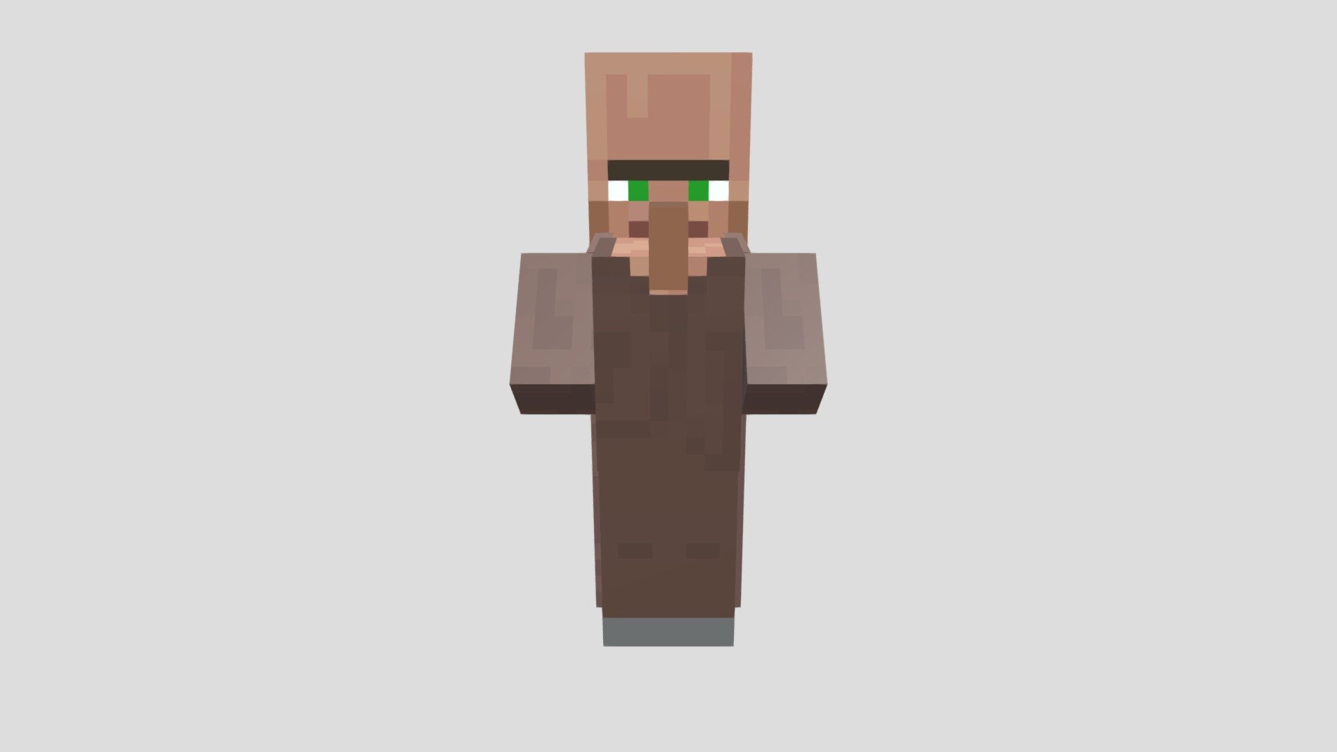 Minecraft Villager - 3D model by twizzler (@duggejac000) [fac2fb3 ...