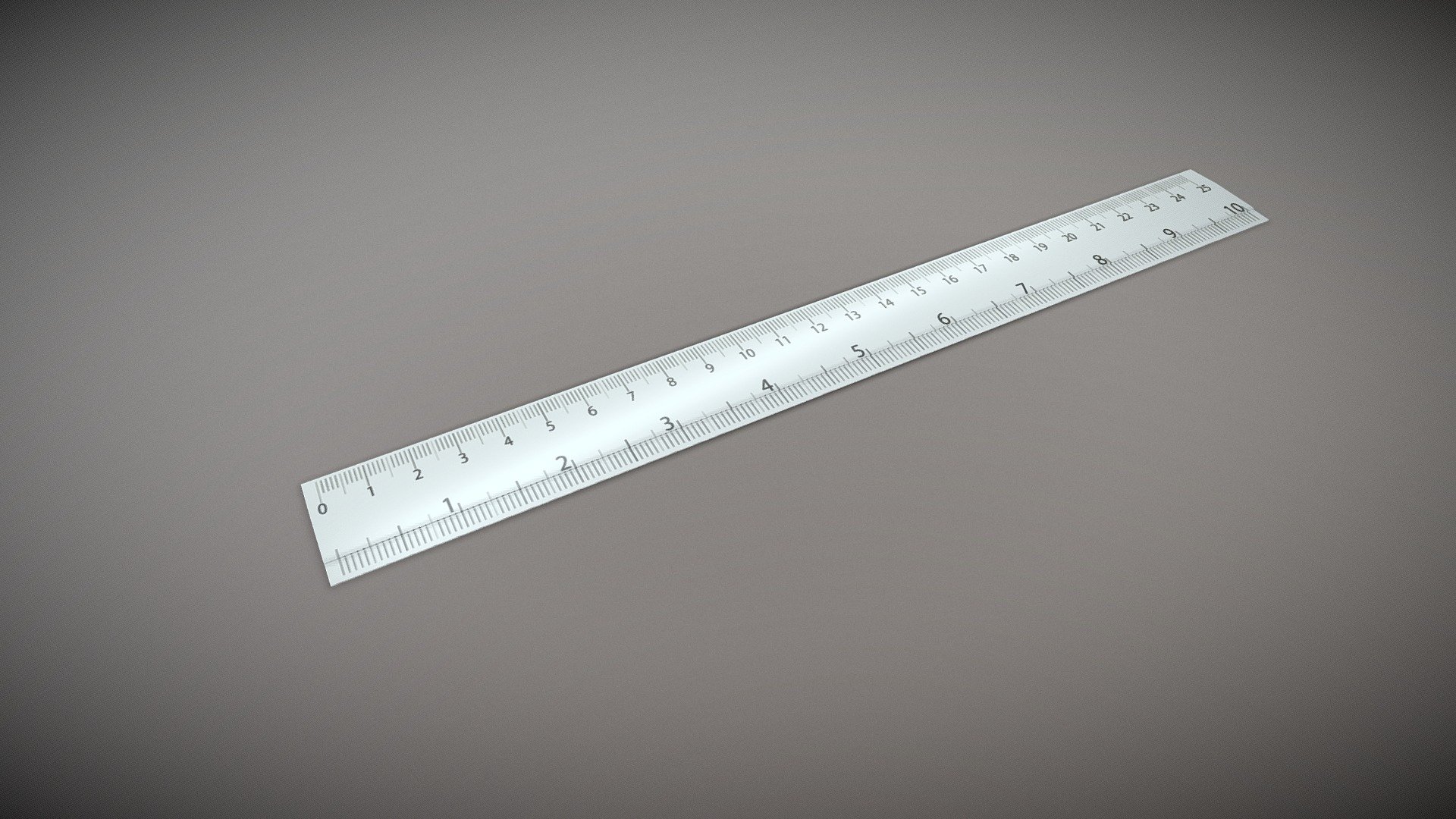 Kunststof liniaal - 3D model by Stichting Consortium Beroepsonderwijs ...