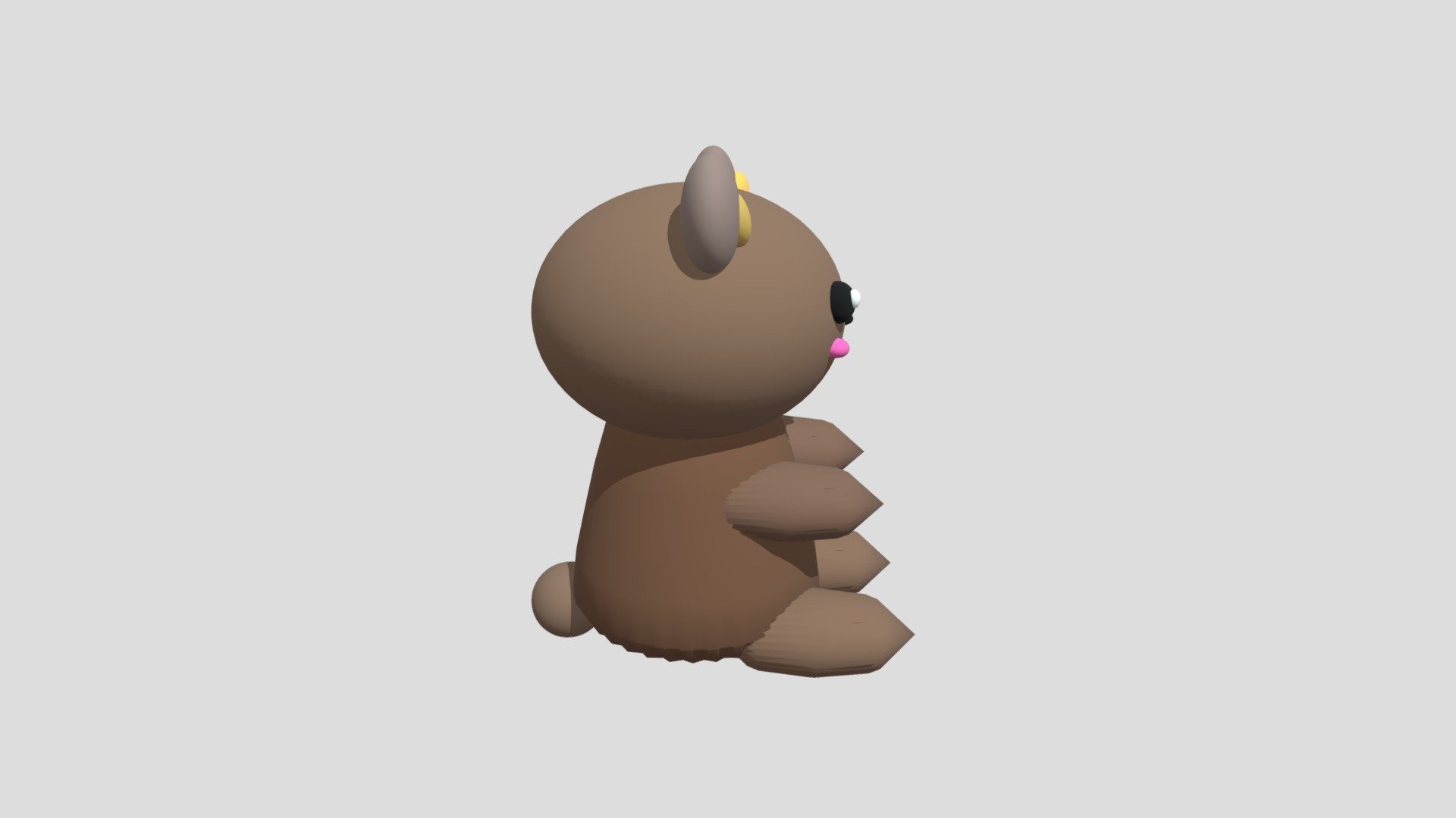 oso - 3D model by ainhoacgg [fac6773] - Sketchfab