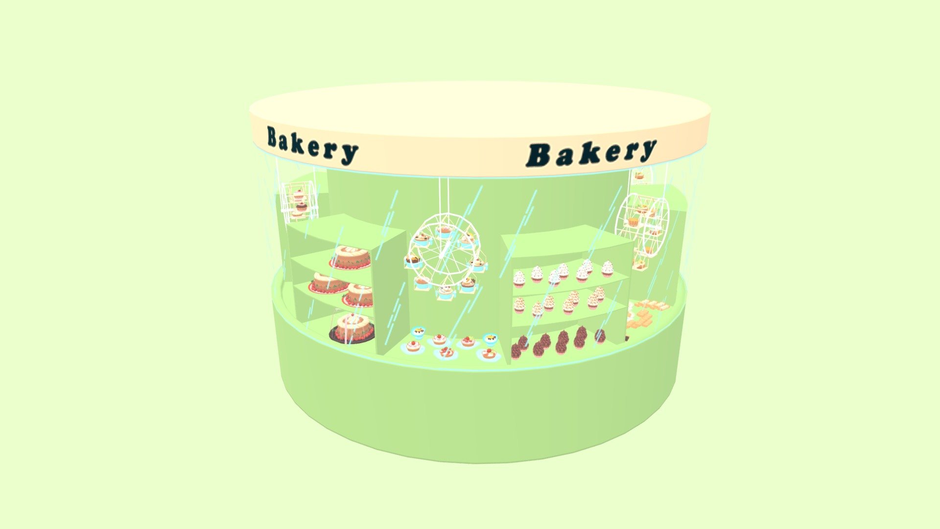 Bakery - 3D model by Milena Guseva (@themf) [fac6a24] - Sketchfab