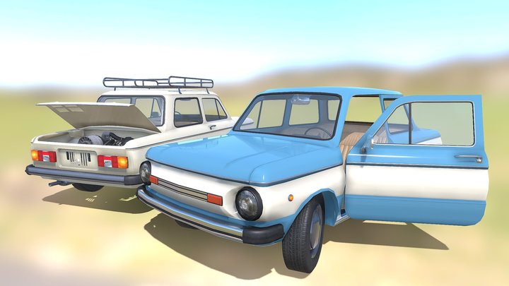 Zaz 3D models - Sketchfab