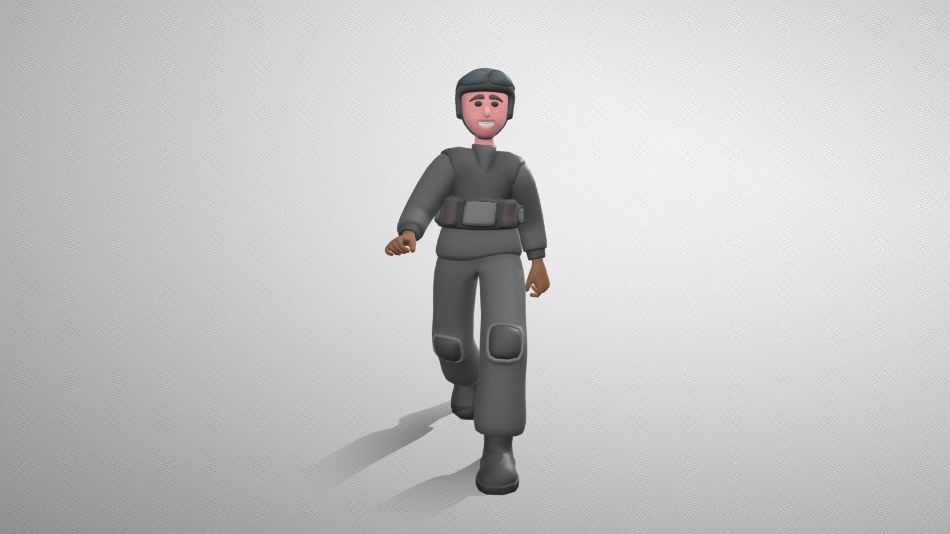 Stylized Man Soldier - Mixamo Rigged Character - Buy Royalty Free 3D ...