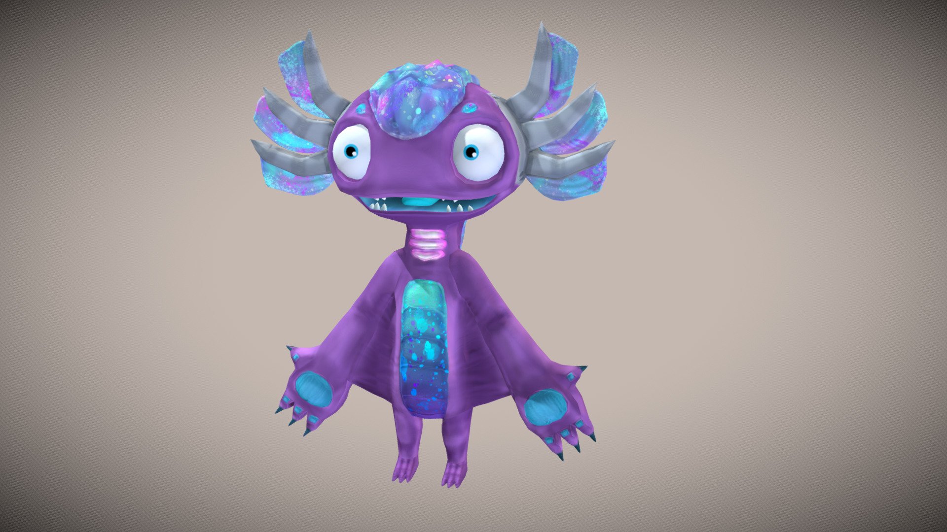 Creature Design - AX.L (Axel) - 3D model by katlamp (@kathrinelamping ...