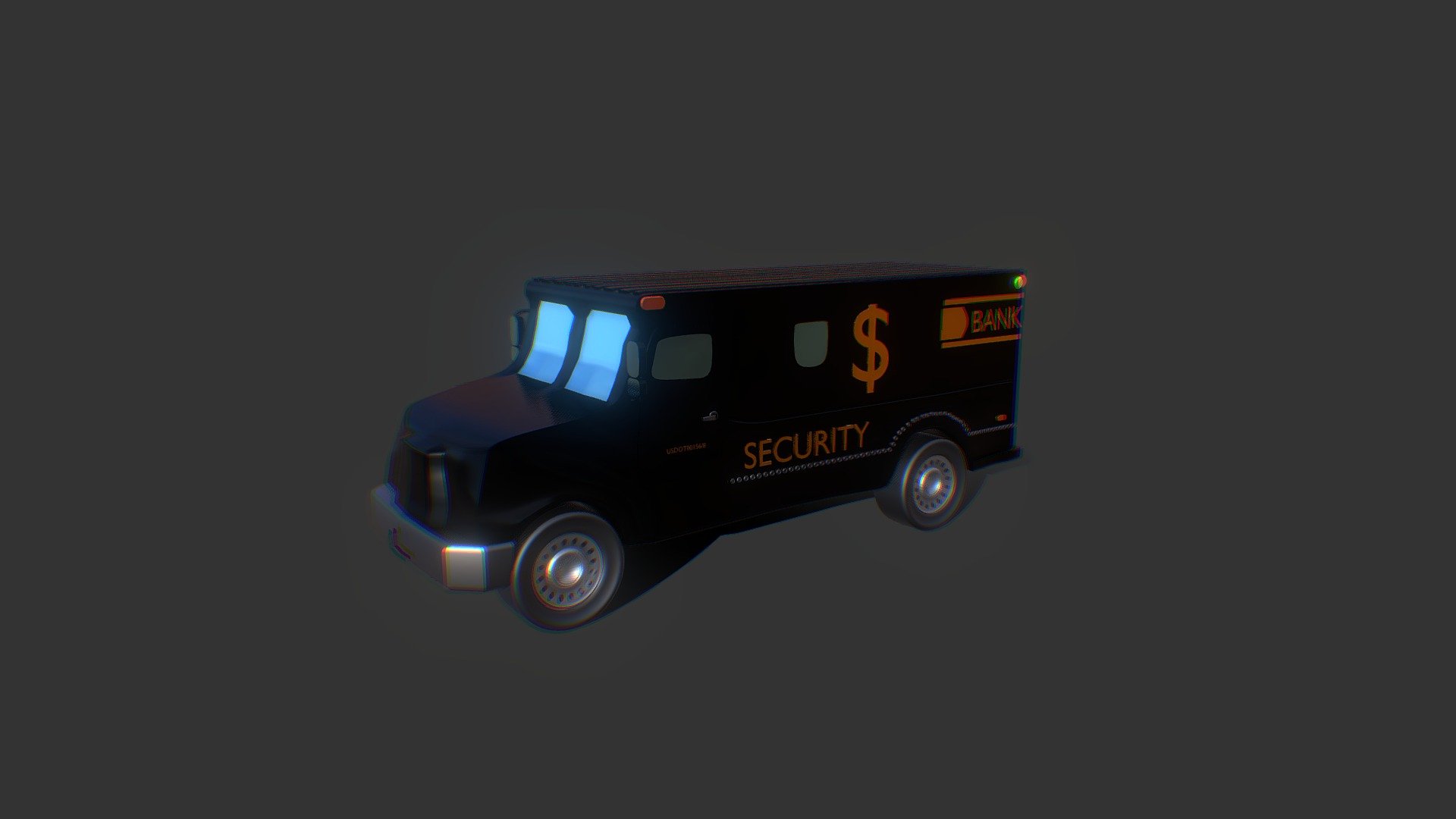 Armored Truck Bank Security - Download Free 3D model by PatMat ...