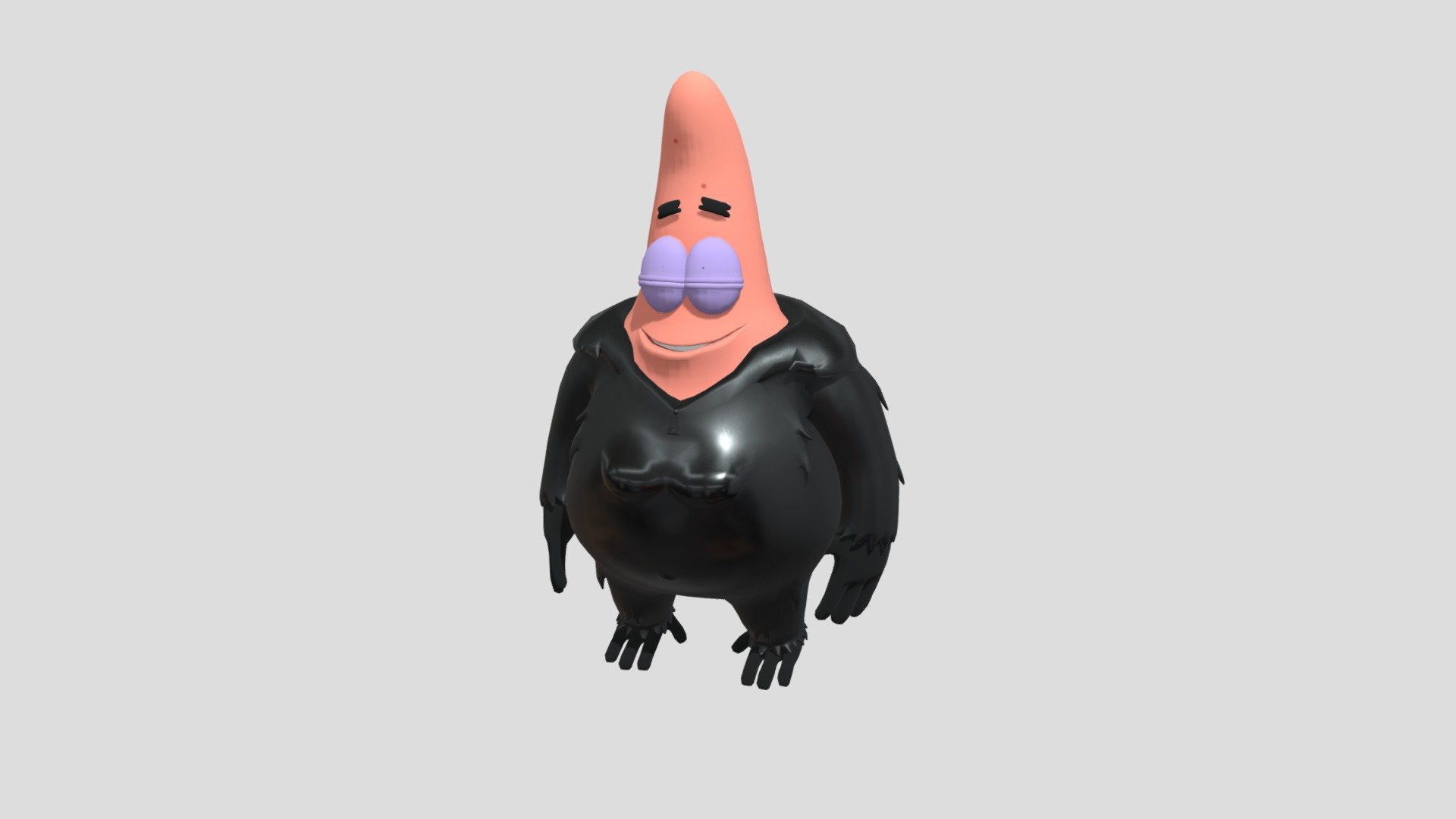 Spongebob Patrick Star The Game Gorllia Suit - Download Free 3D model ...