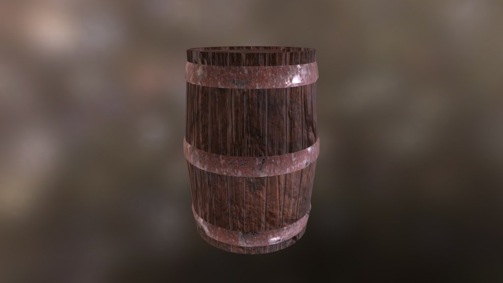 Worn Rusty Barrel 4k - 3D model by megamaniac [face1c1] - Sketchfab
