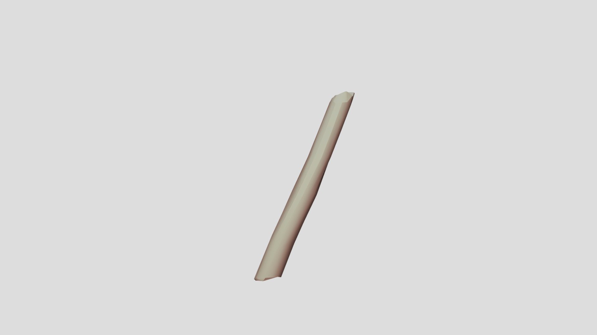 Retopologized Stick - 3D model by bensiggy [facea0d] - Sketchfab