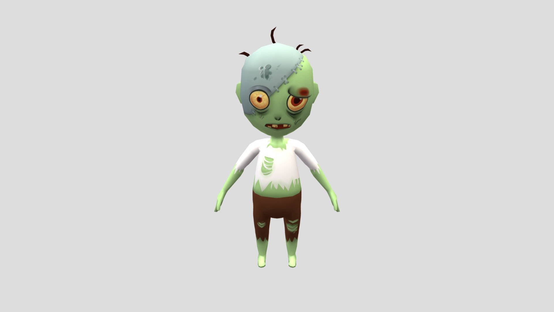 Zombie - Download Free 3D model by myng988 [facf3dd] - Sketchfab