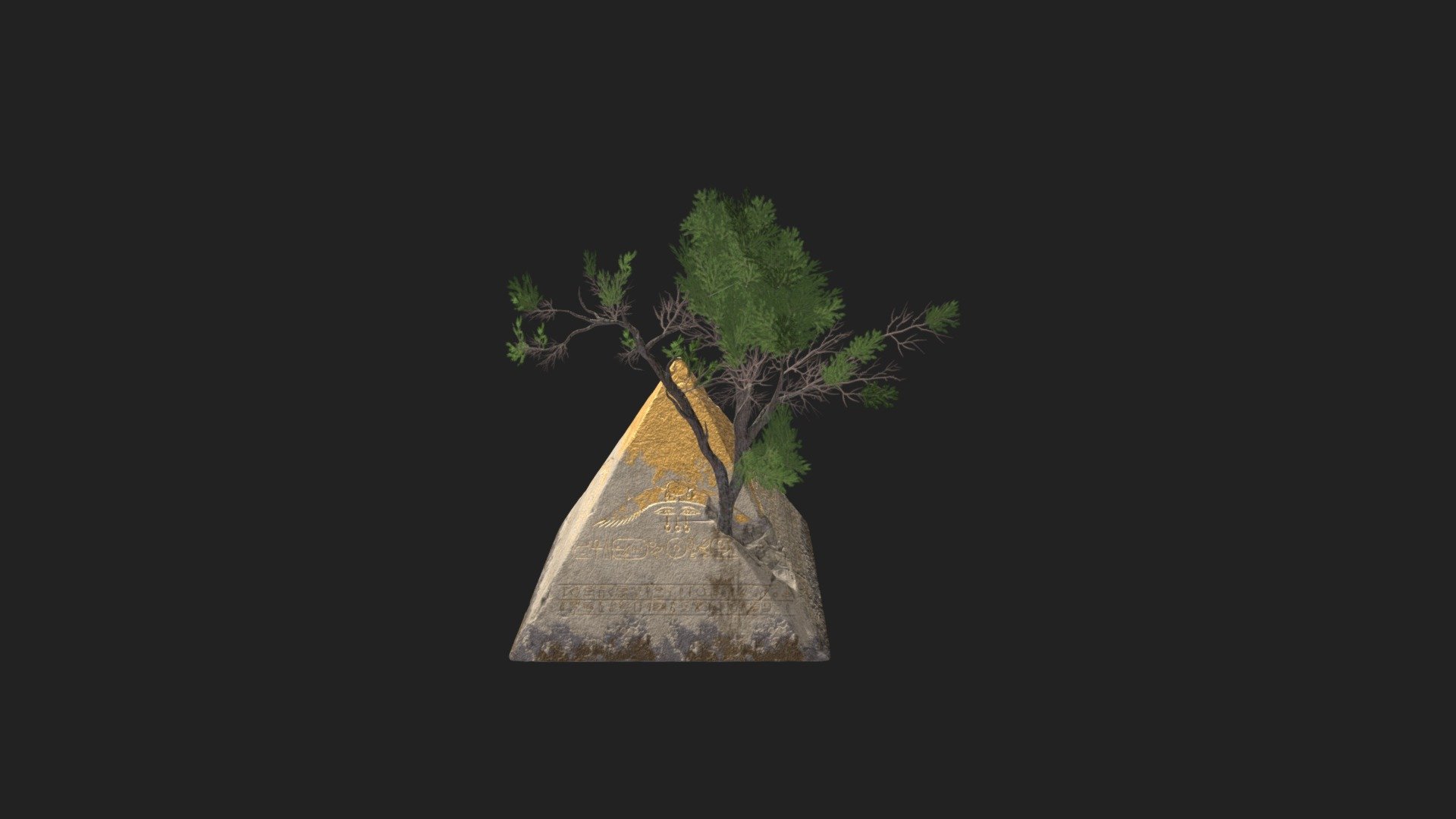 Pyramid Capstone - 3D model by mhuang97 [fad2852] - Sketchfab