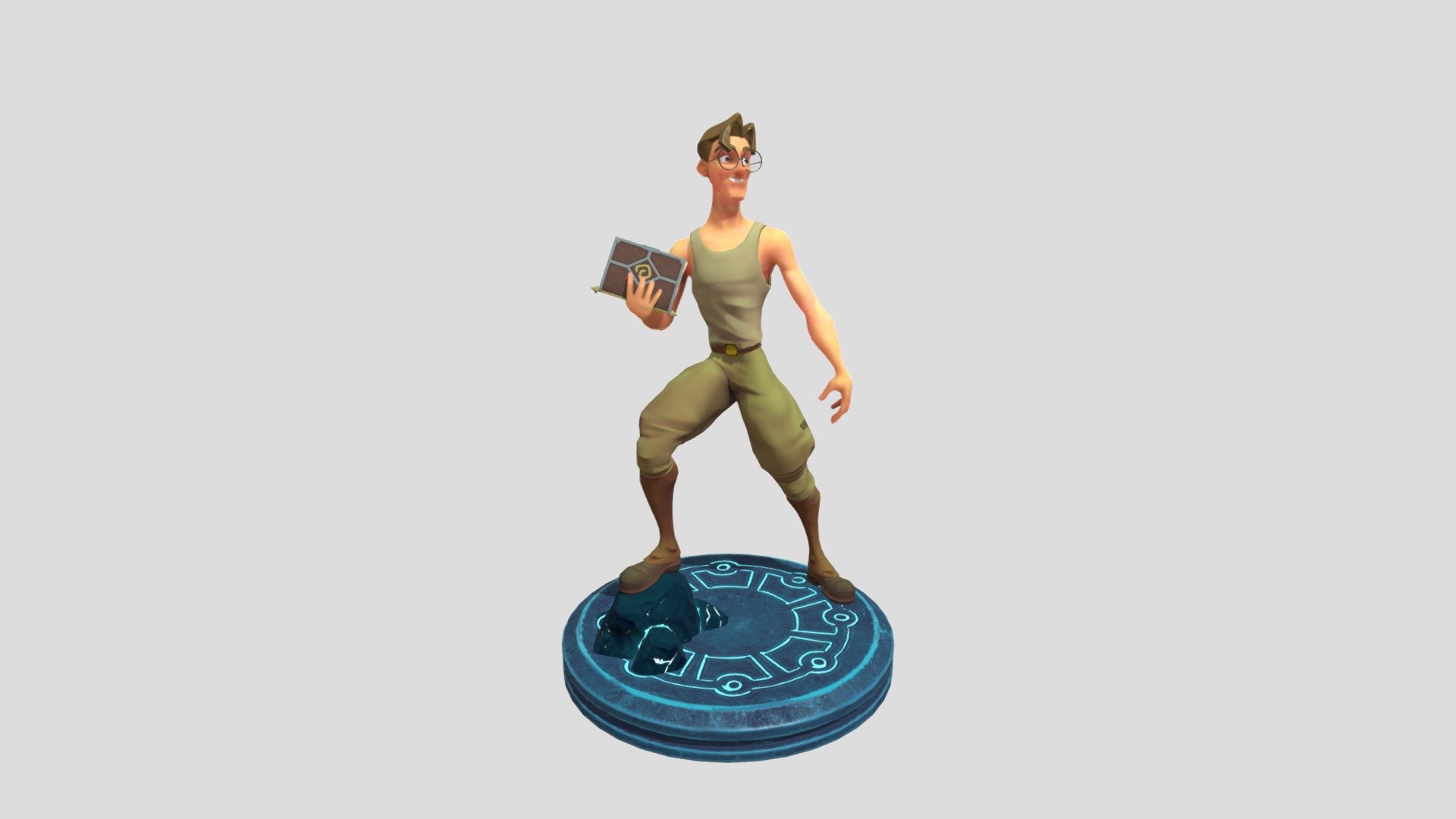 Disney Atlantis Milo - 3D model by Asset Fever (@assetfever) [fad2ece ...