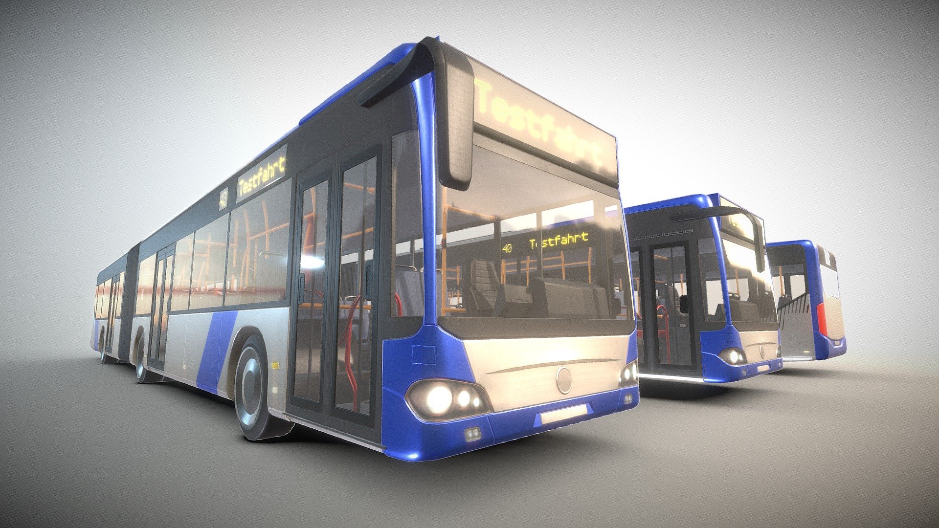 Modular City Bus (WIP-3) - 3D model by VIS-All-3D (@VIS-All) [fad3726 ...
