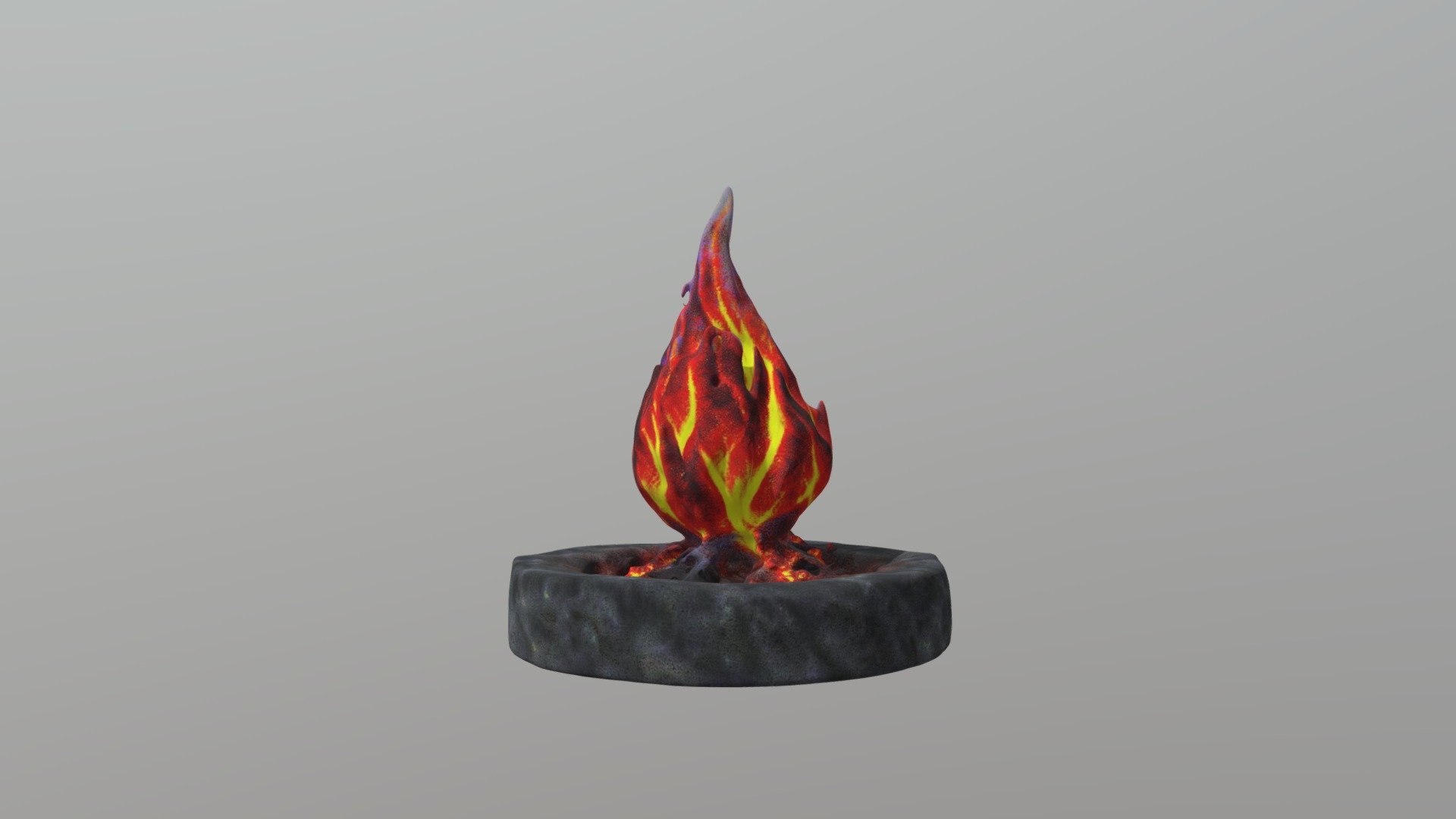 Fire - Download Free 3D model by WA7KVI [fad39f1] - Sketchfab