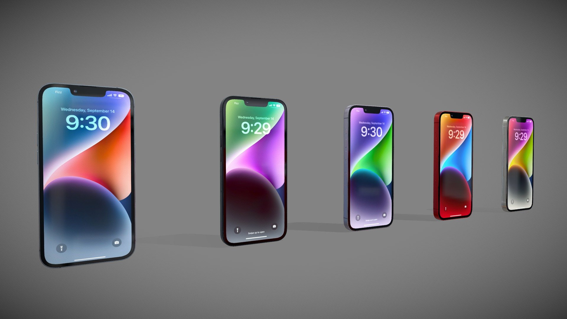 iPhone 14 Collection - Buy Royalty Free 3D model by amirhs0911 [fad409a ...