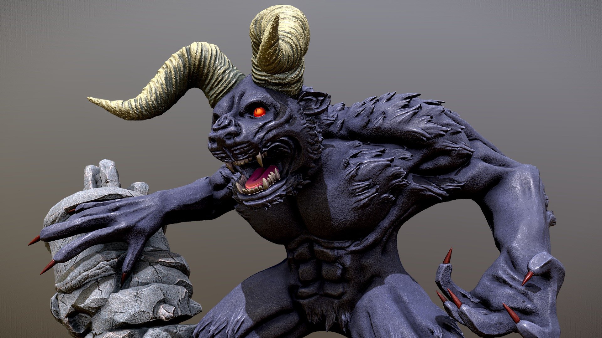 berserk - Zodd - 3D model by MagicBean _神奇豆豆 (@magic_bean) [fad4485 ...