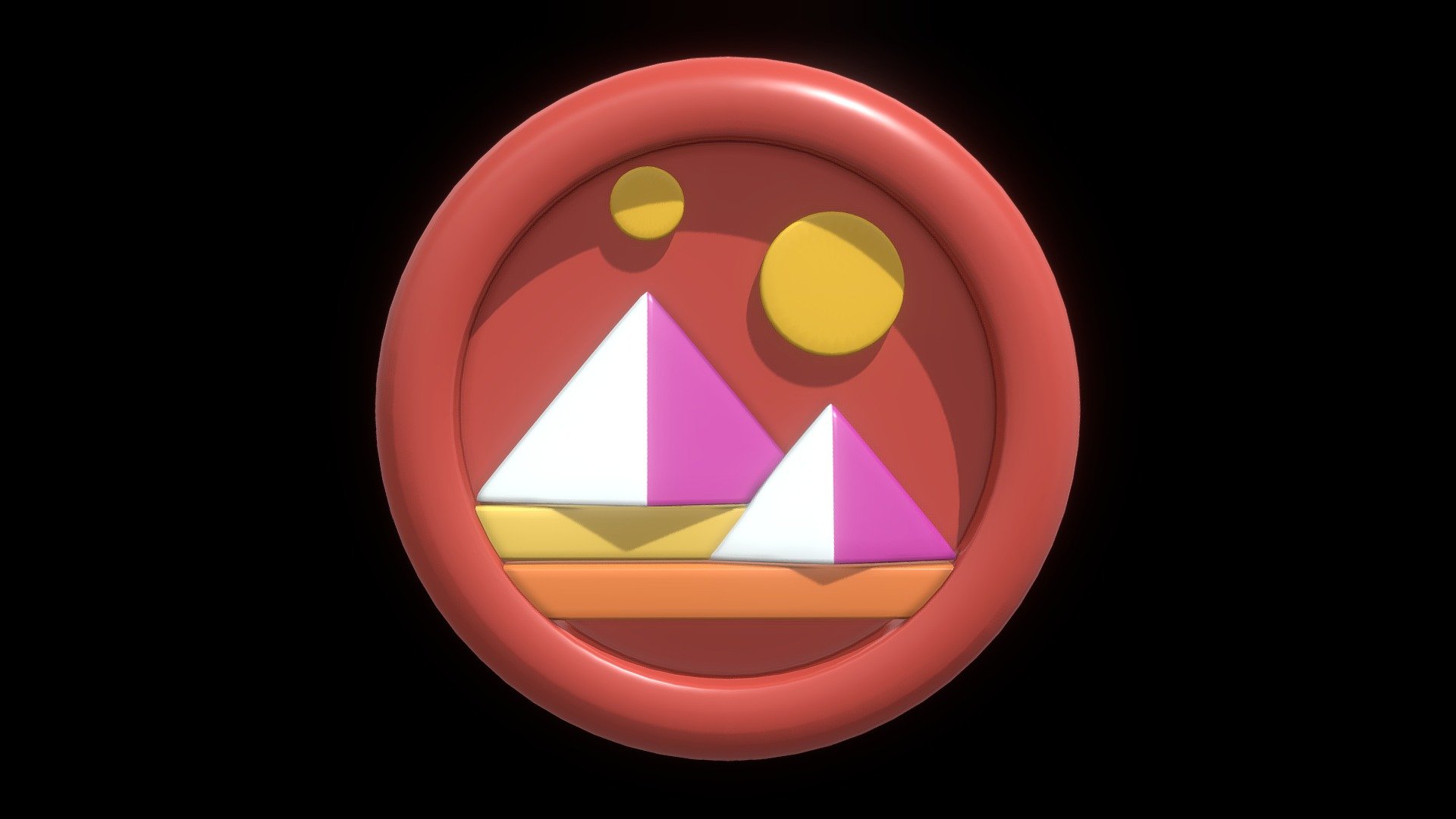 Decentraland or MANA Crypto Coin cartoon style - Buy Royalty Free 3D ...