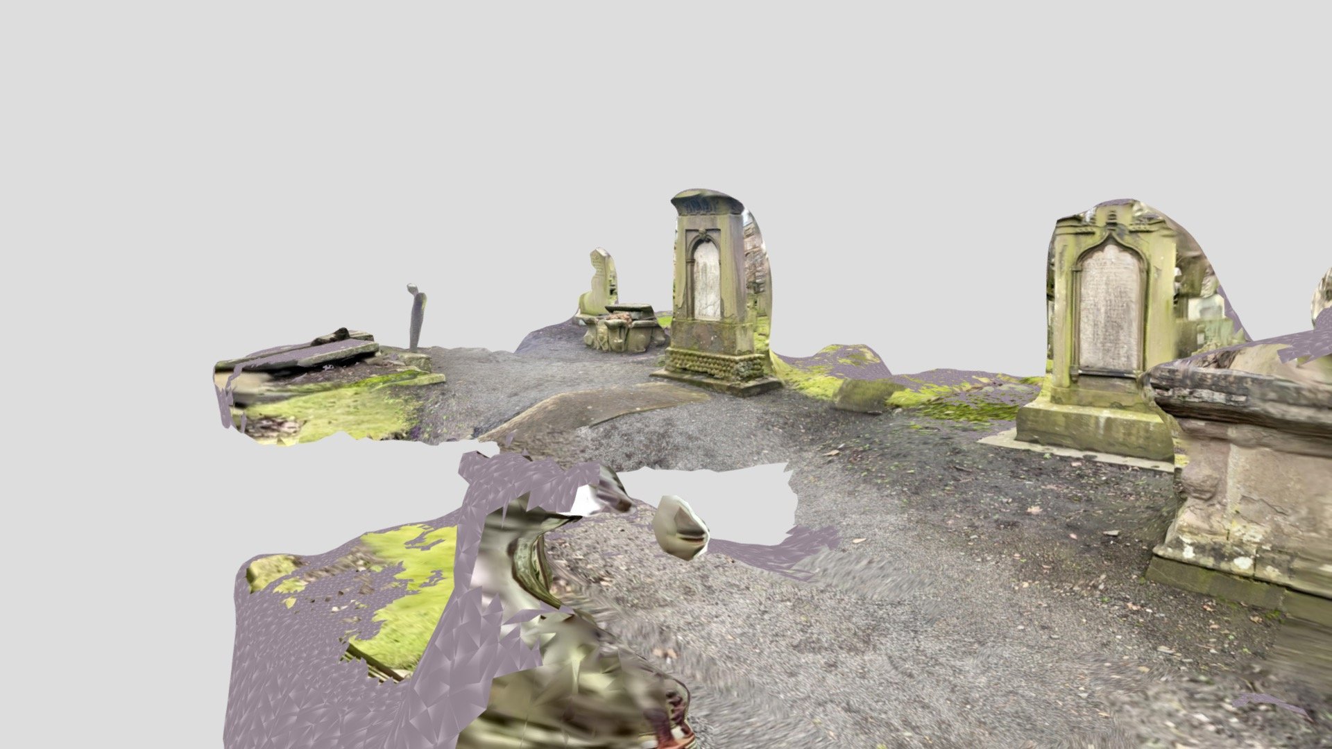 graveyard2 - 3D model by clnash [fad6344] - Sketchfab