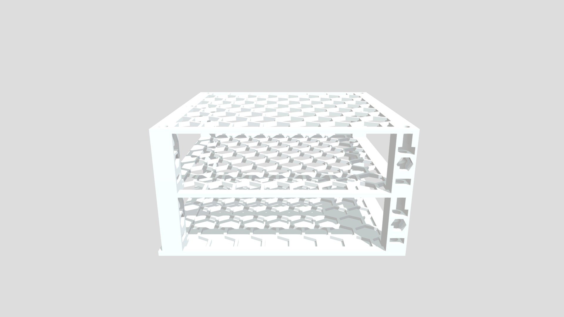 Brush holder - Download Free 3D model by KrisOgr (@KrzysztofSketchFab ...