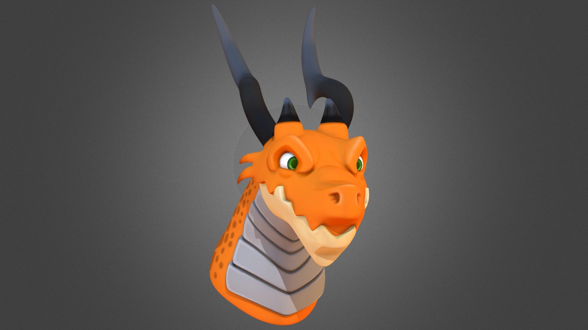 Stylized Dragon Bust | Sculpt - 3D model by Robinson (@GrisAzura ...