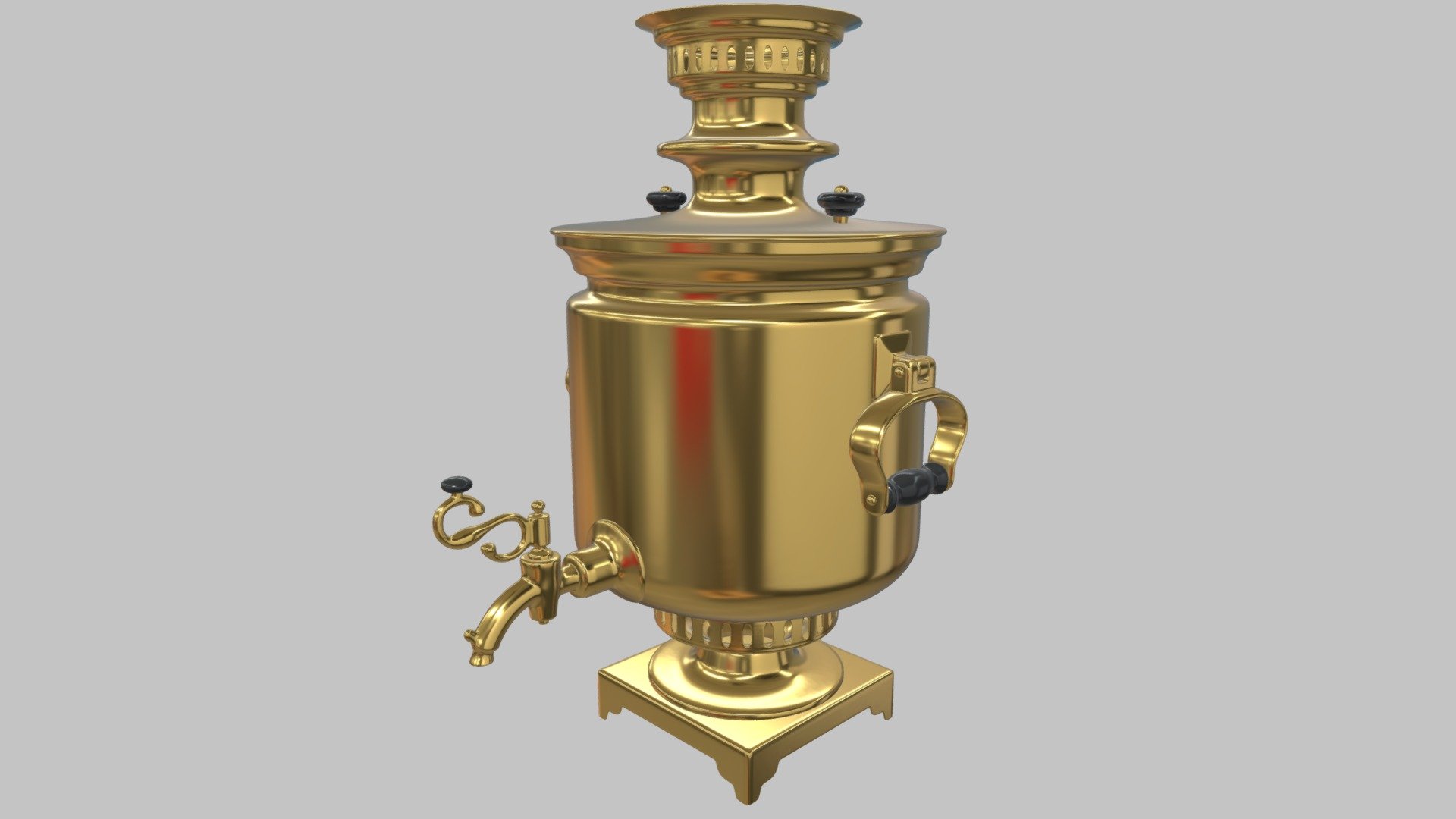 Samovar - Download Free 3D model by gazgolder [fad859f] - Sketchfab