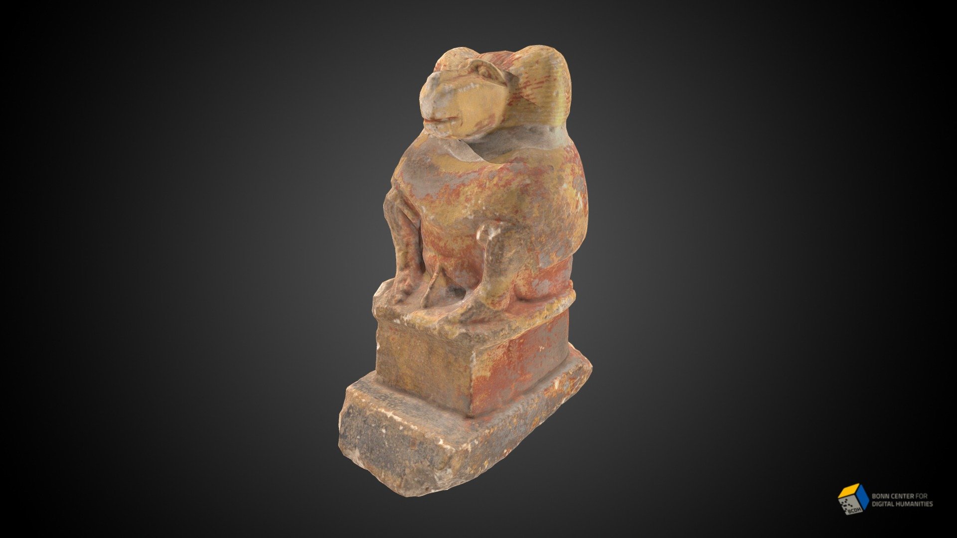 Egyptian god Thoth as baboon - Download Free 3D model by Bonn Center for Digital Humanities ...