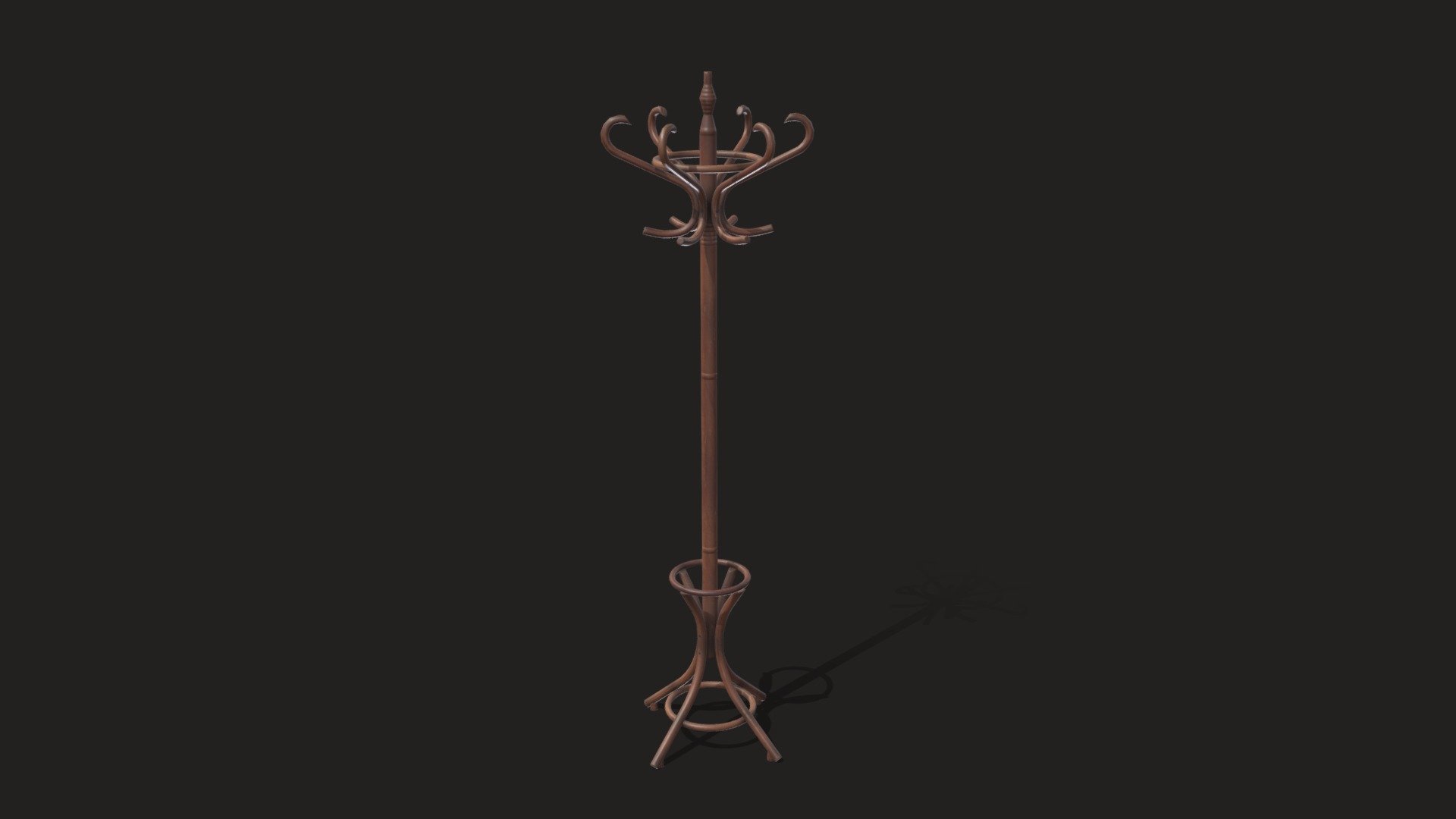 Coat Rack - 3D model by thankyoujulia [fada704] - Sketchfab