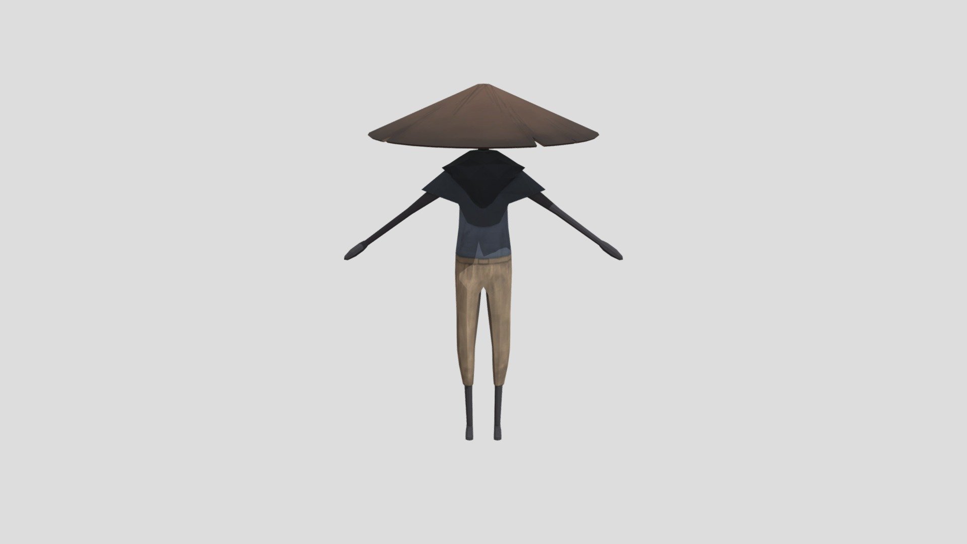 Dance Japanese Samurai Ninja Hat - Download Free 3D model by garwri115 ...