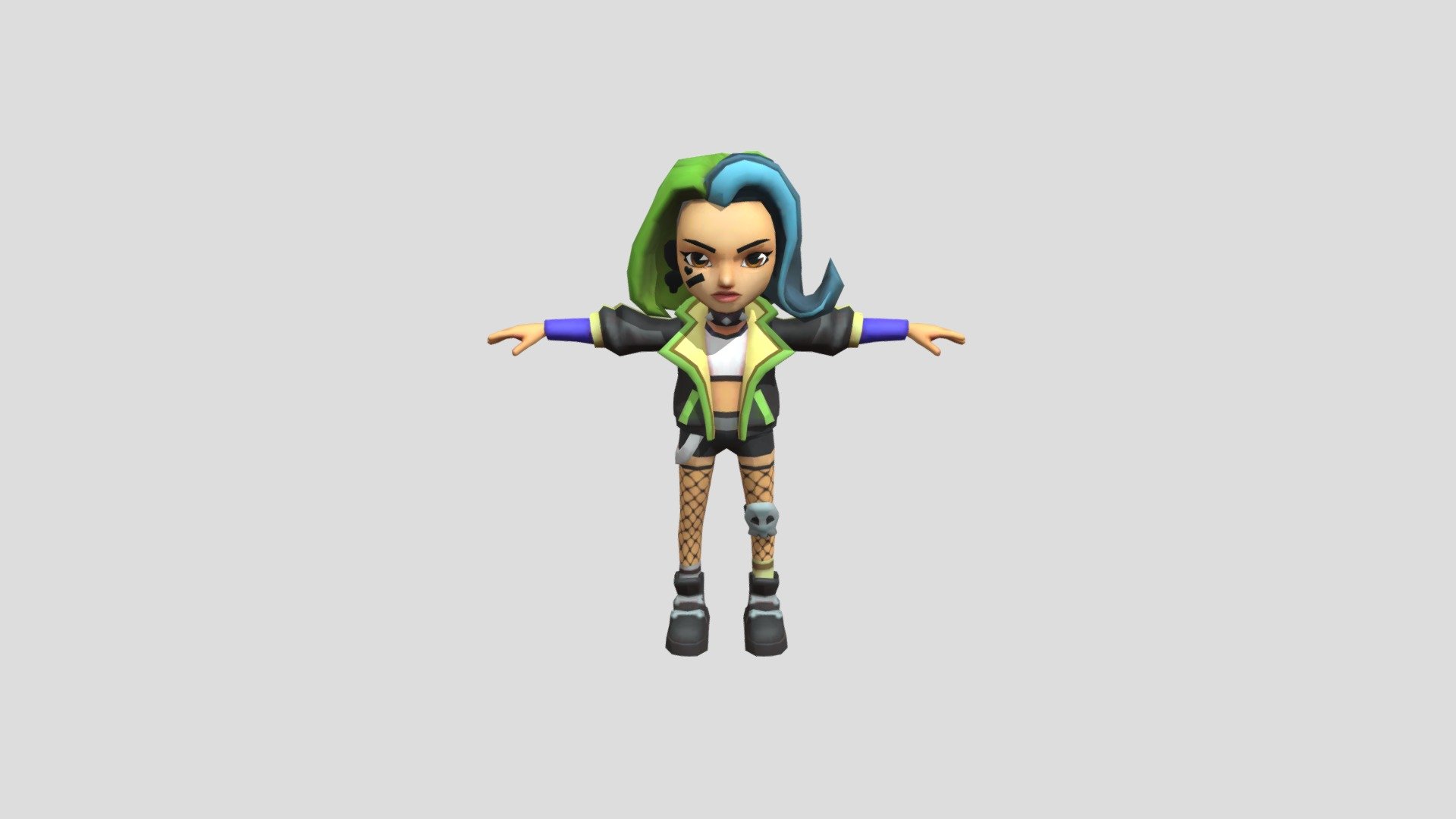 Skye - Subway Surfers - Download Free 3D model by carlocinotti5 ...