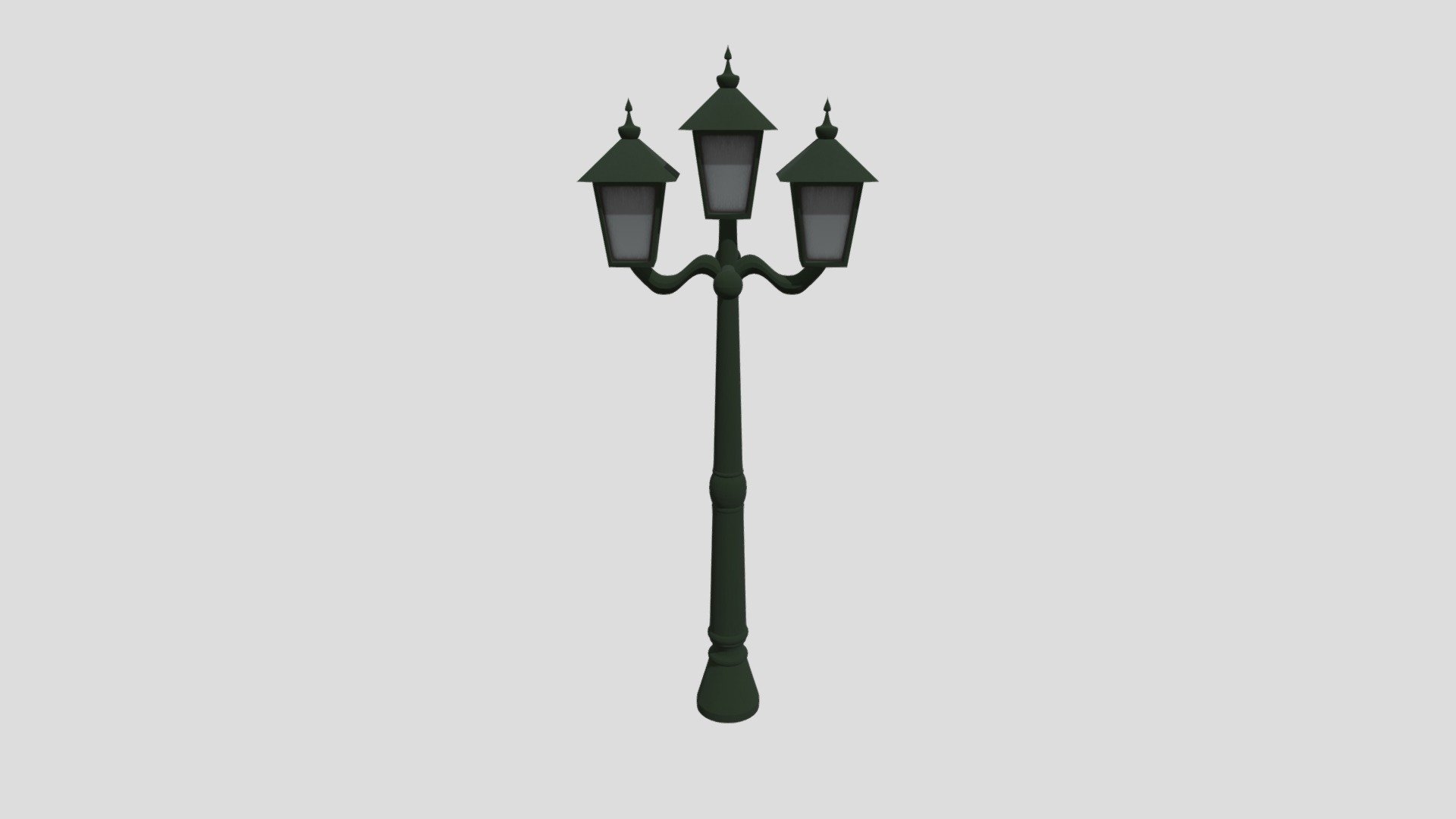 Victorian Street Lamp - 3D model by agk21c [fadce94] - Sketchfab