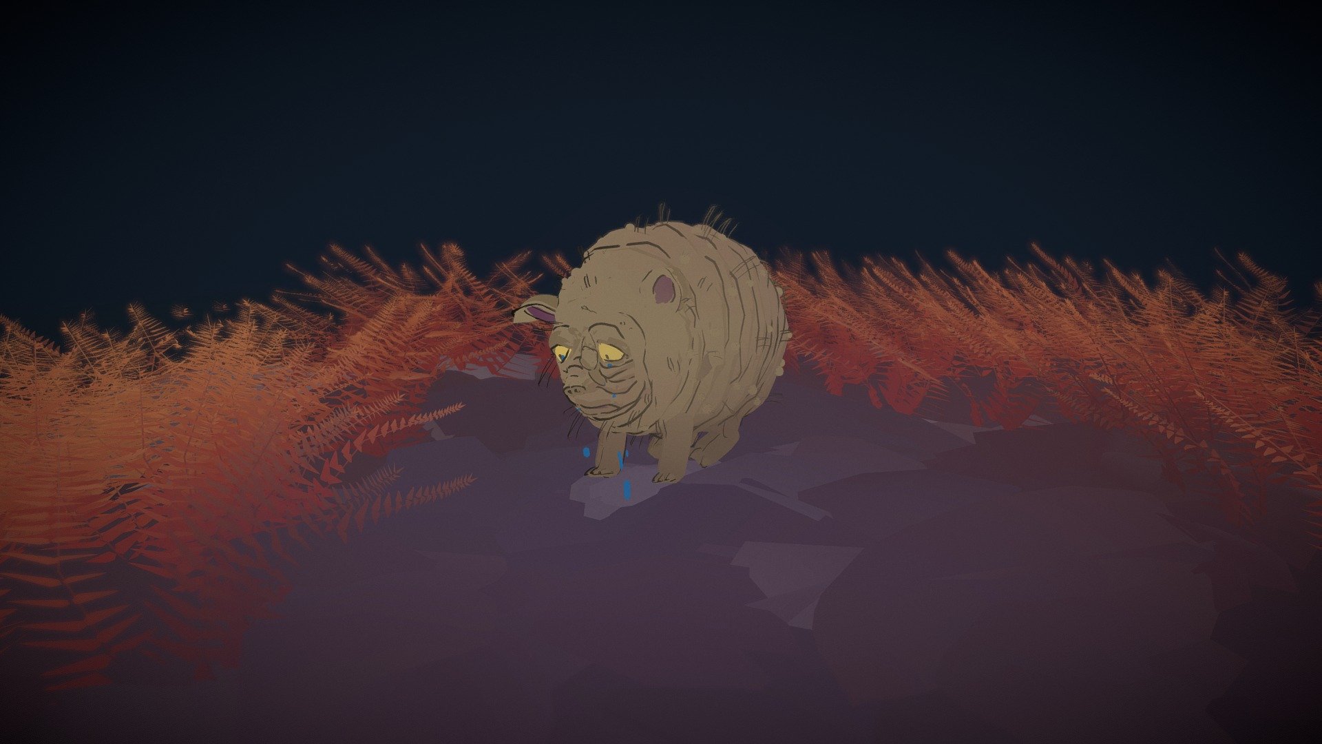 Squonk - 3D model by Tyler Parker (@btparker) [fade177] - Sketchfab