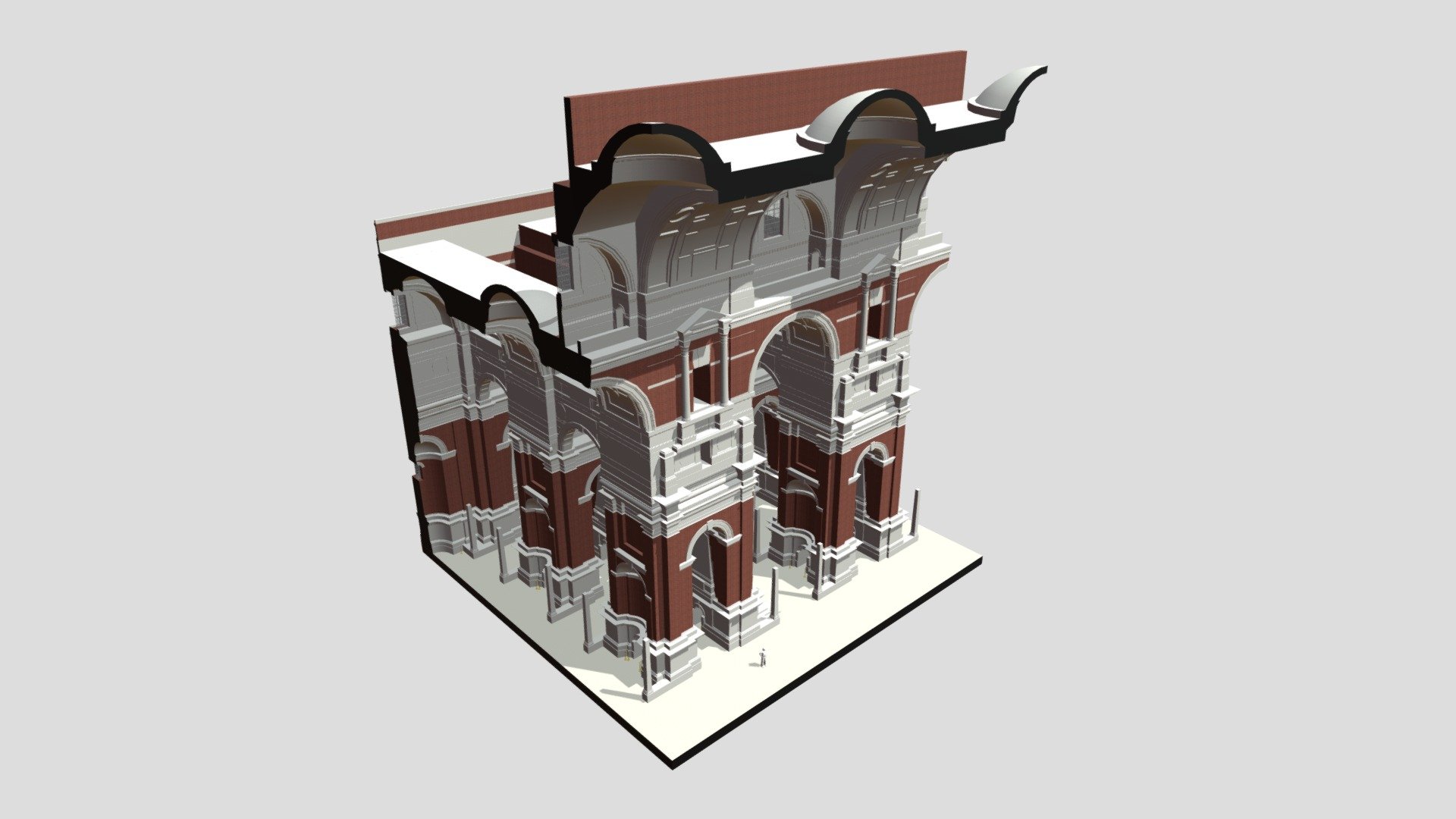 Lutyens' Liverpool Cathedral (part-design) - 3D model by Liverpool ...