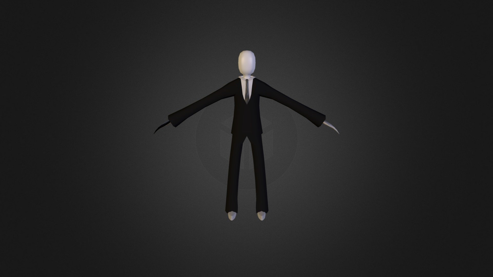 Slenderman - 3D model by rafalves21 [fae1b73] - Sketchfab