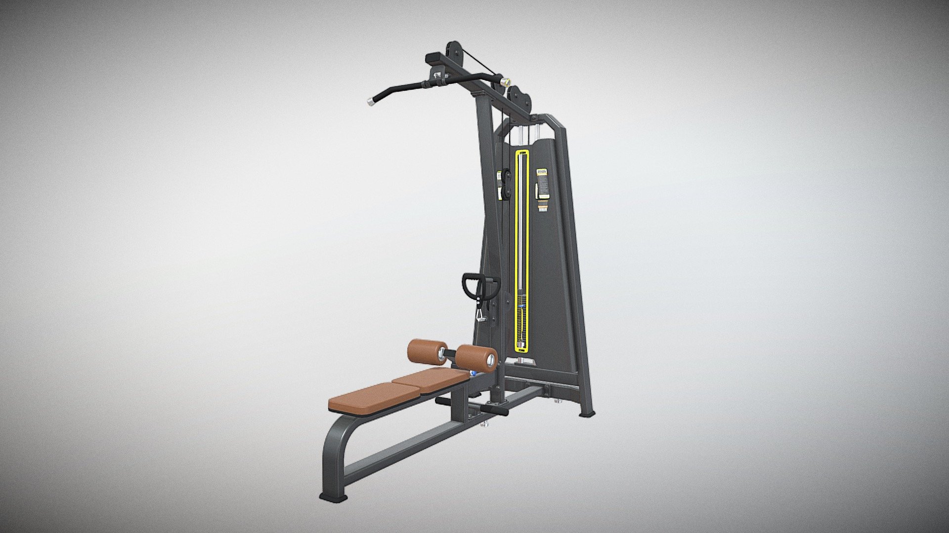 PULL DOWN / LONG PULL - 3D model by supersport-fitness [fae2891 ...