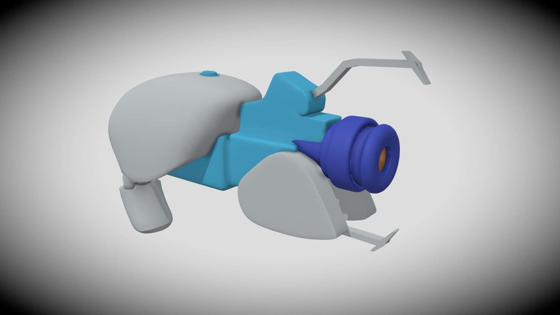 Mini Portal Gun - Download Free 3D model by 4DigitalARTS (@boardreklam) [fae2b0a] - Sketchfab