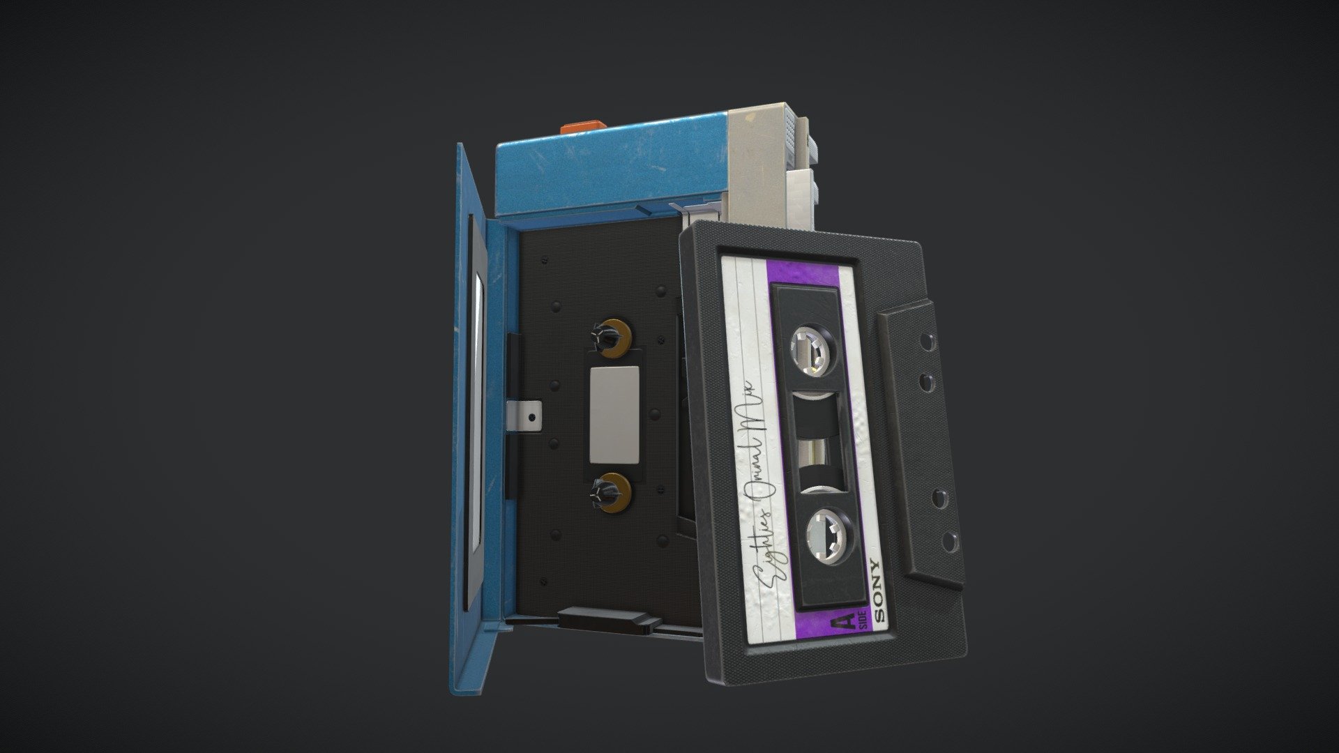 Walkman - 3D model by AlexFB [fae3072] - Sketchfab