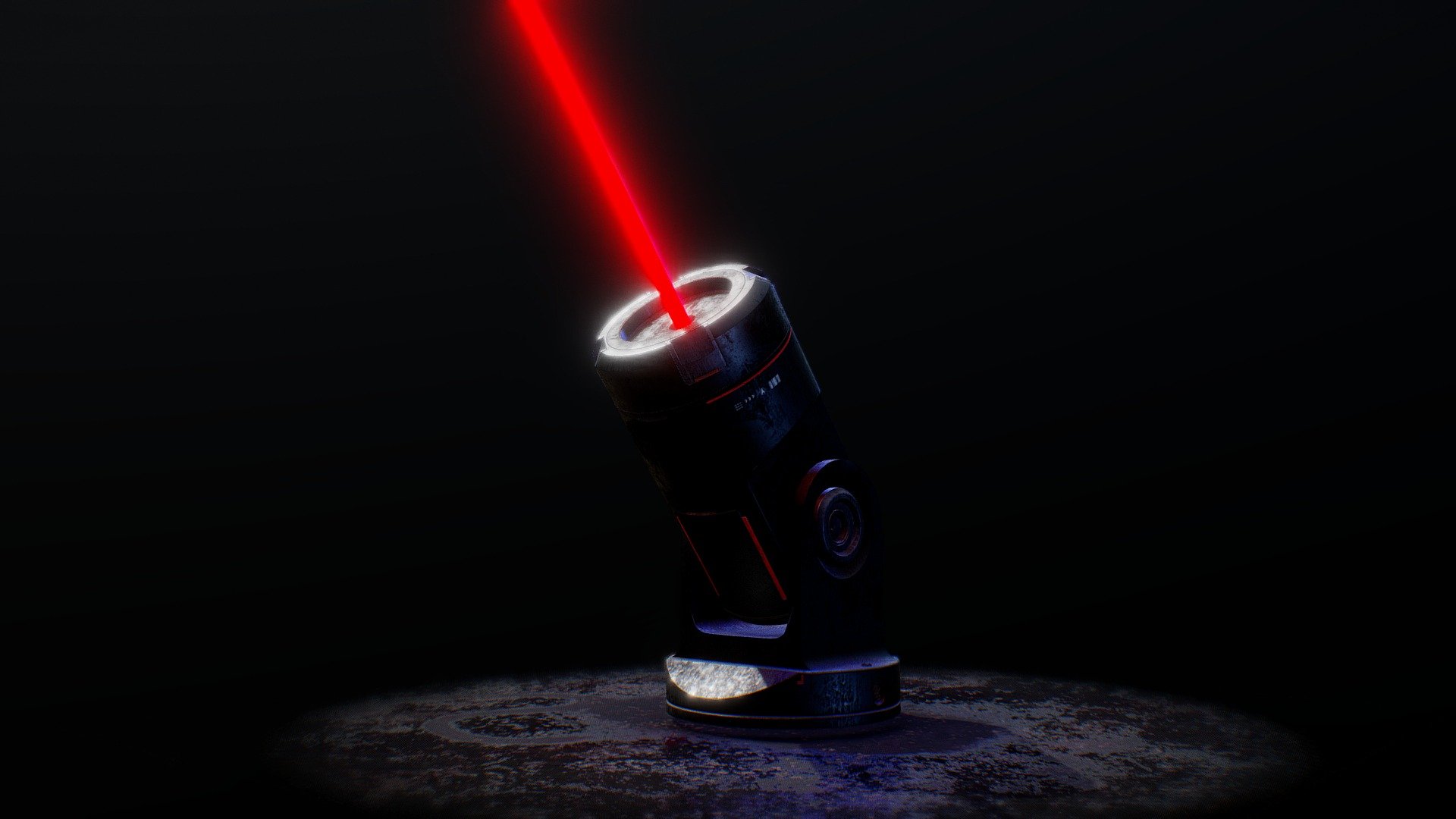 Laser Device - Download Free 3D model by re1monsen [fae3994] - Sketchfab