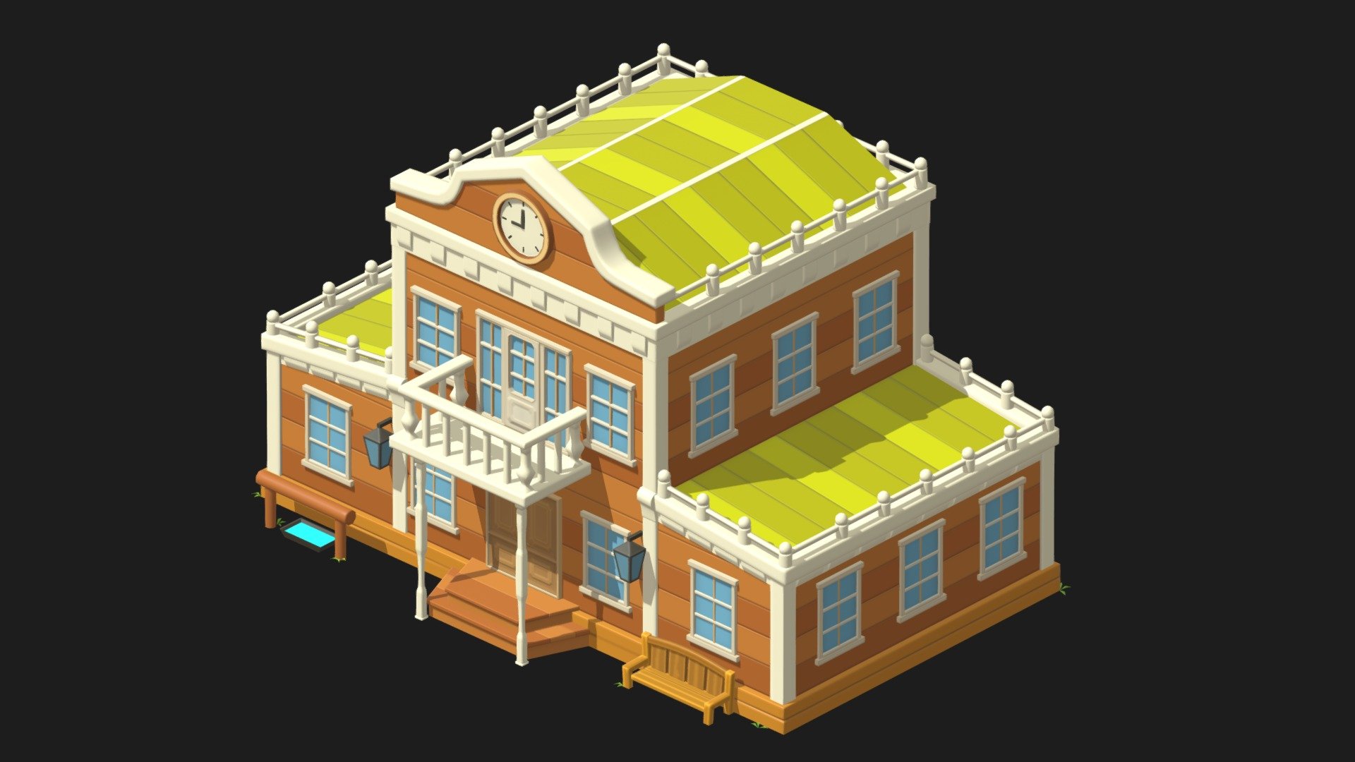 House LP - 3D model by Vladimir Hashchyshyn (@VladimirHashchyshyn ...