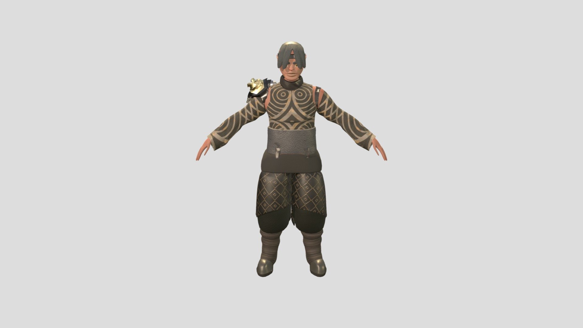Midpoly Character - 3D model by FLC_len (@FLClen) [fae497c] - Sketchfab
