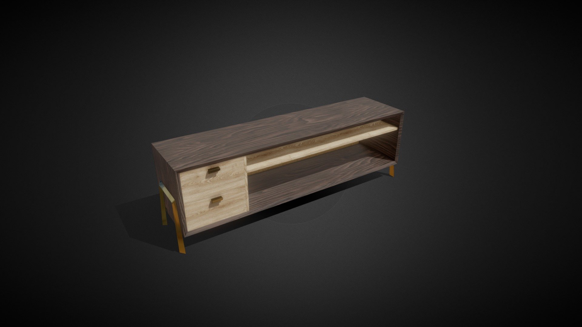 TV table - Buy Royalty Free 3D model by BumpkinCZ [fae4aee] - Sketchfab ...