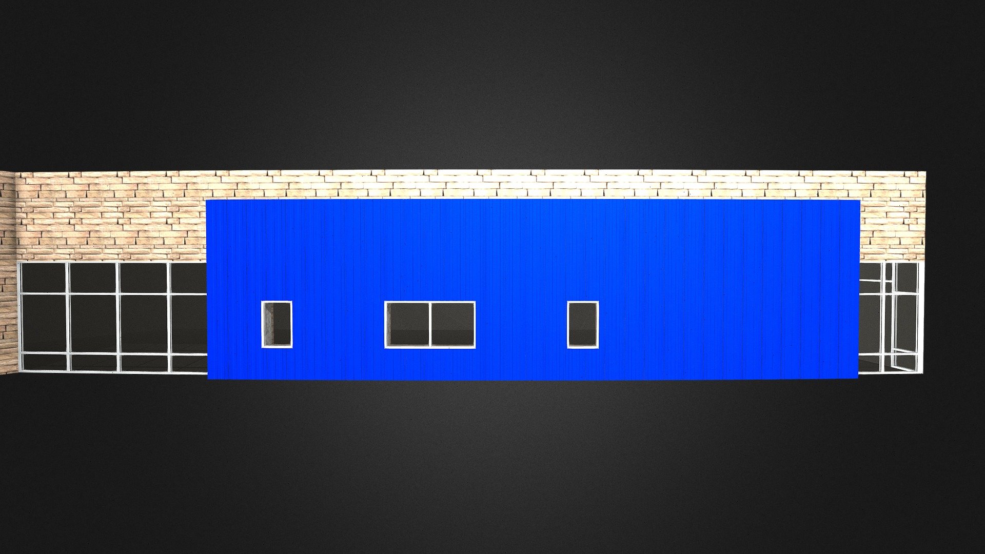 Area B Radius Wall with JBI Panels - Download Free 3D model by FabTech ...