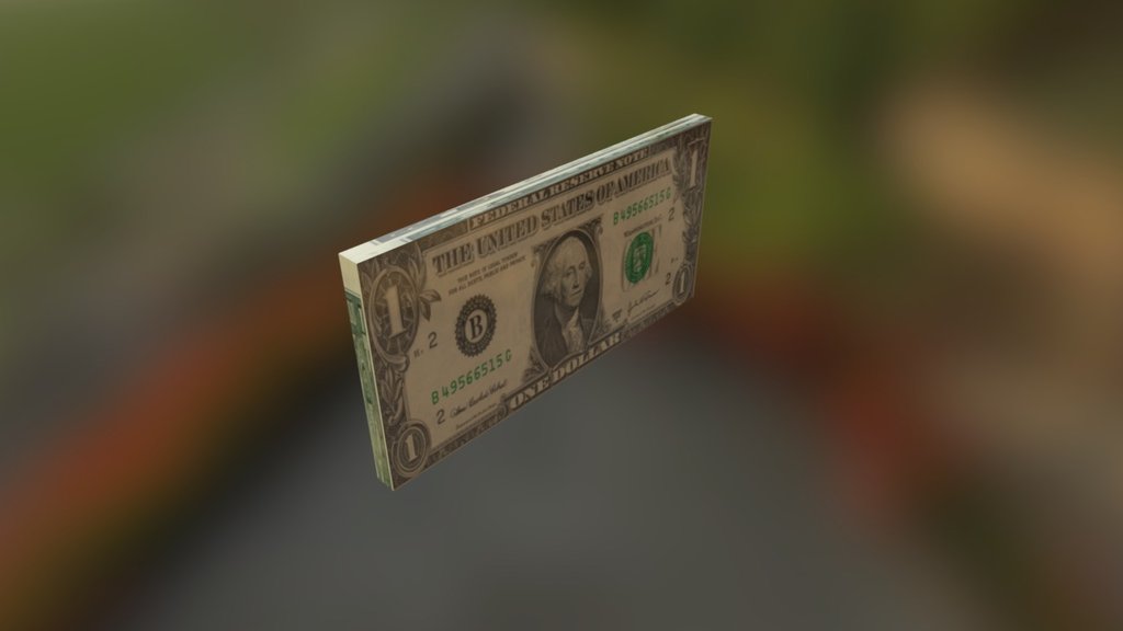 Dollar - 3D model by gyciokas159 [fae5773] - Sketchfab