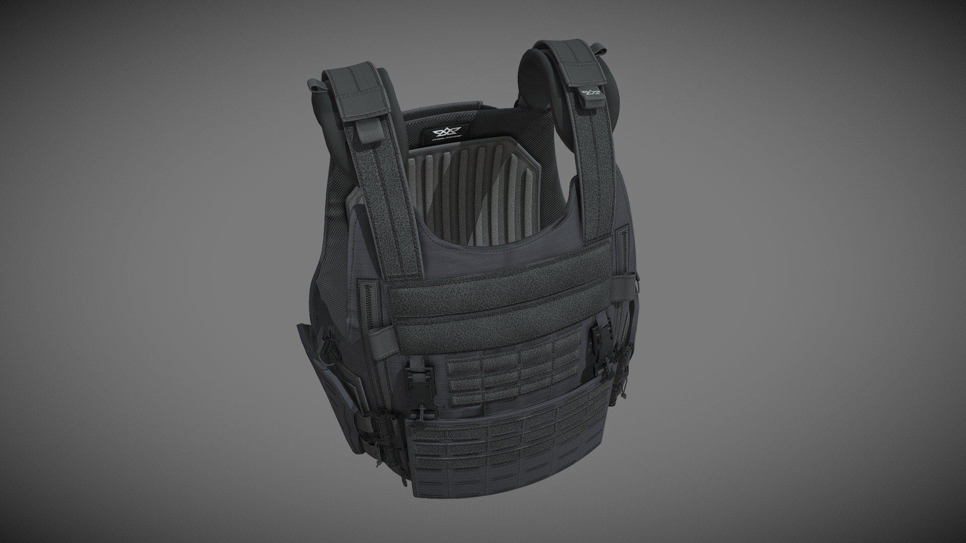 Angel Armor (black) - 3D model by PIXREADY [fae5fb8] - Sketchfab