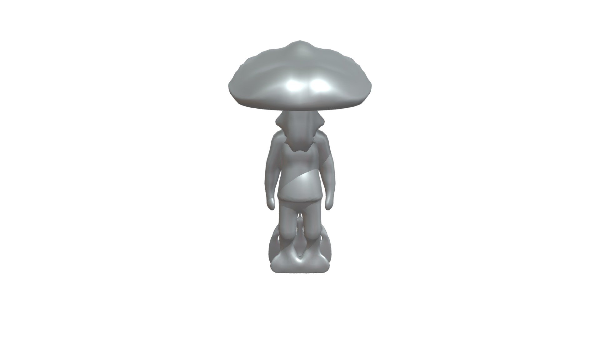 Mushroom-headed humanoid character - 3D model by cristianhuacho ...