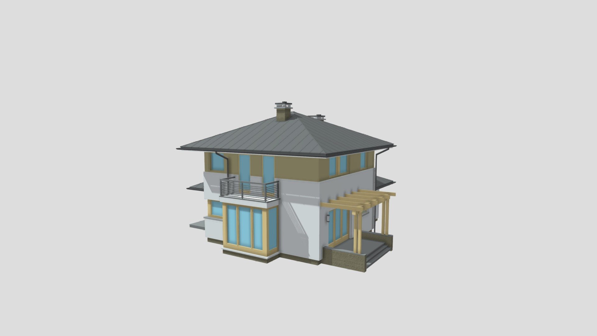 House - 3D model by restorednature [fae8e5b] - Sketchfab