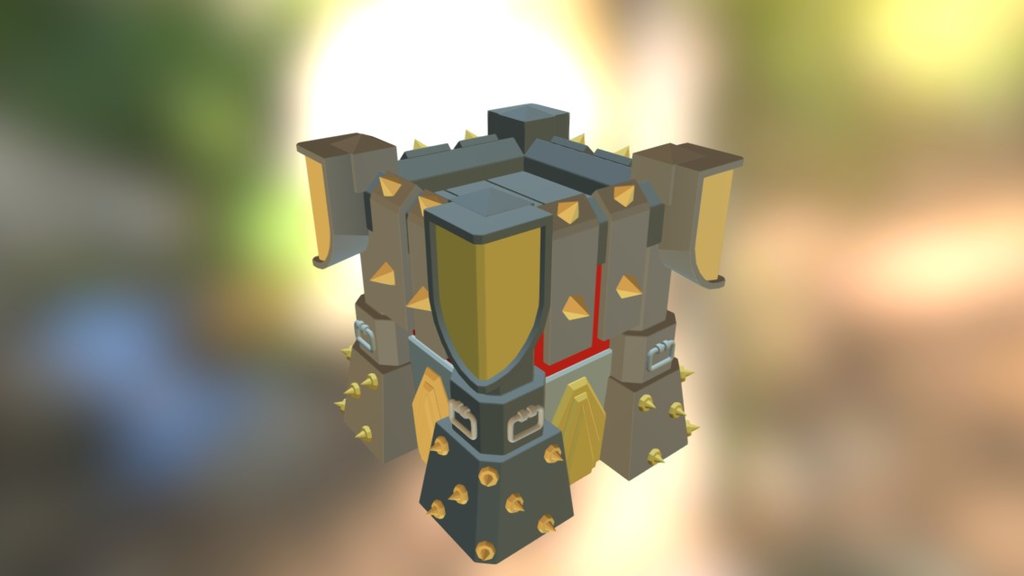 Archer Tower COC - 3D model by paragr [fae9438] - Sketchfab